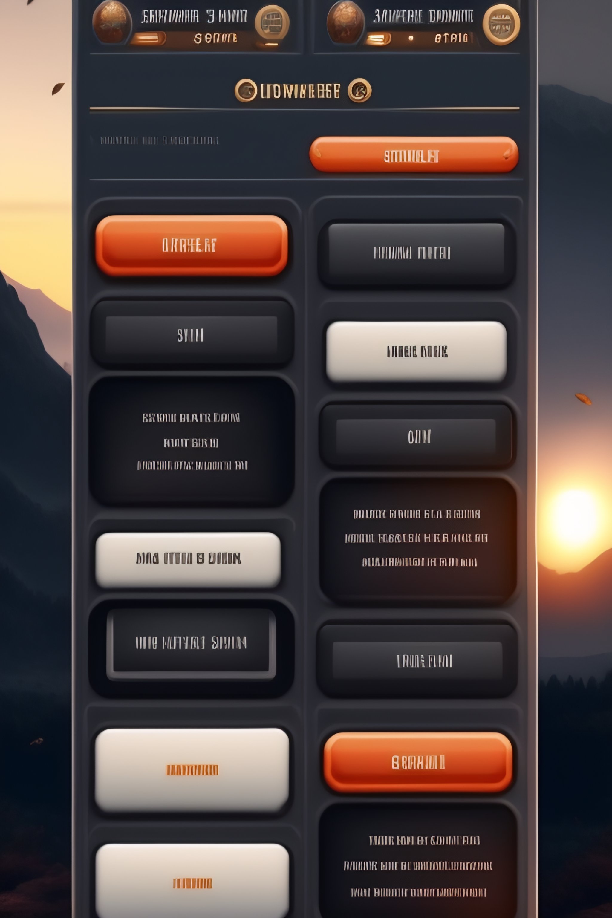 Lexica - A mobile game with a modern and clean interface, offering an interactive story. At the ...