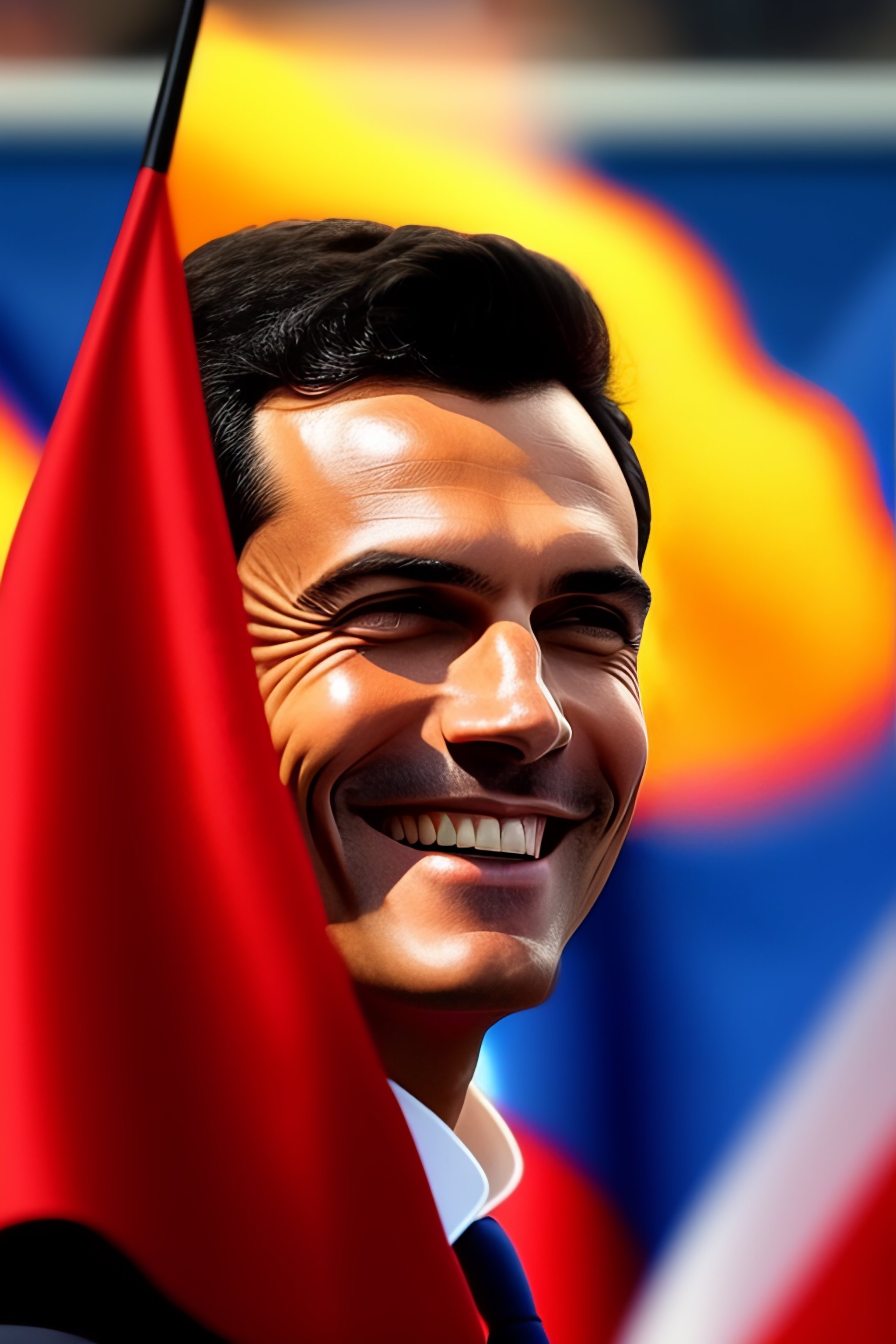 Lexica - Spain´s president Pedro Sánchez Castejon smiling while the ...