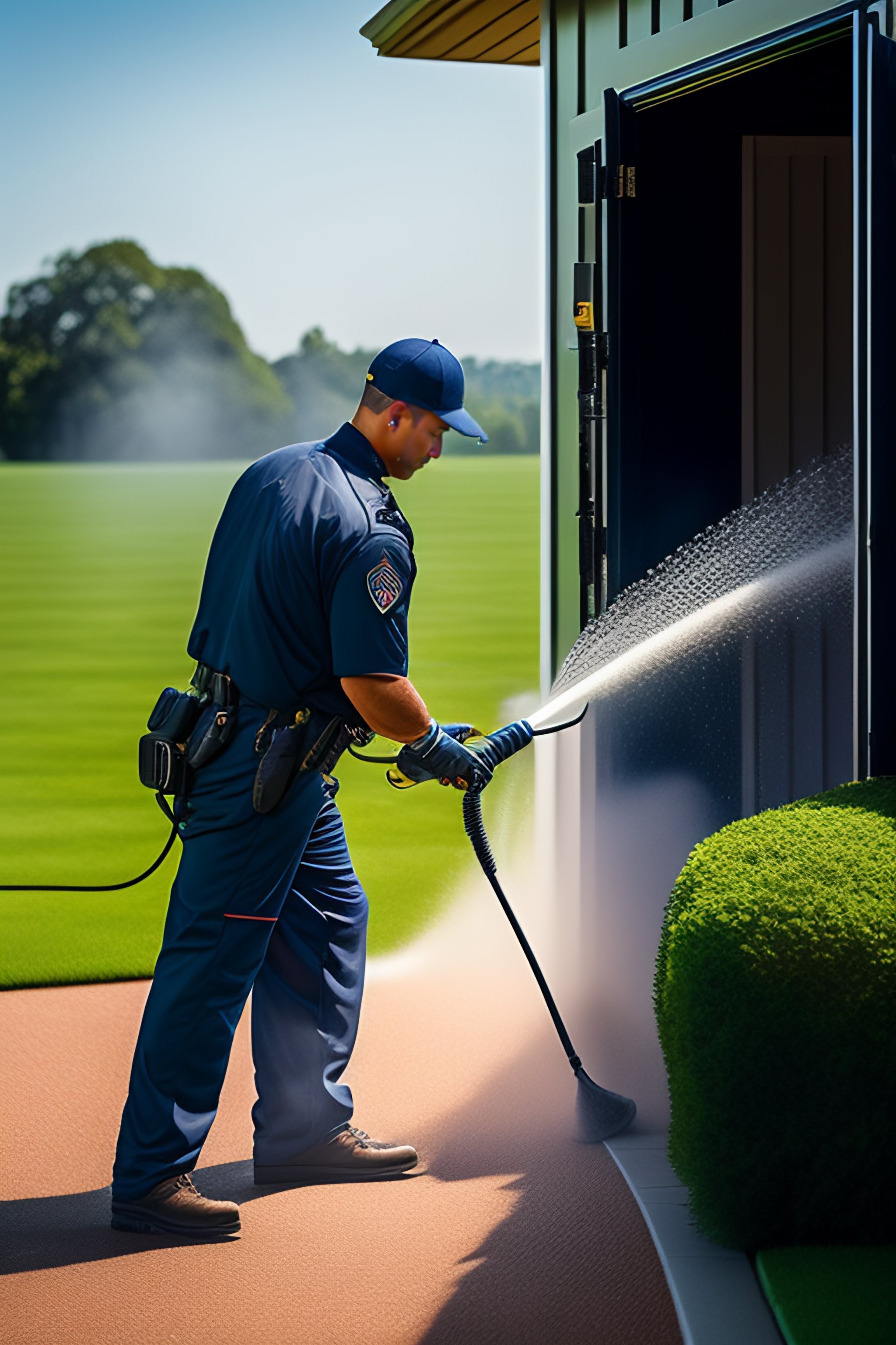 Lexica - Remove the pressure washer and have someone jetting water ...