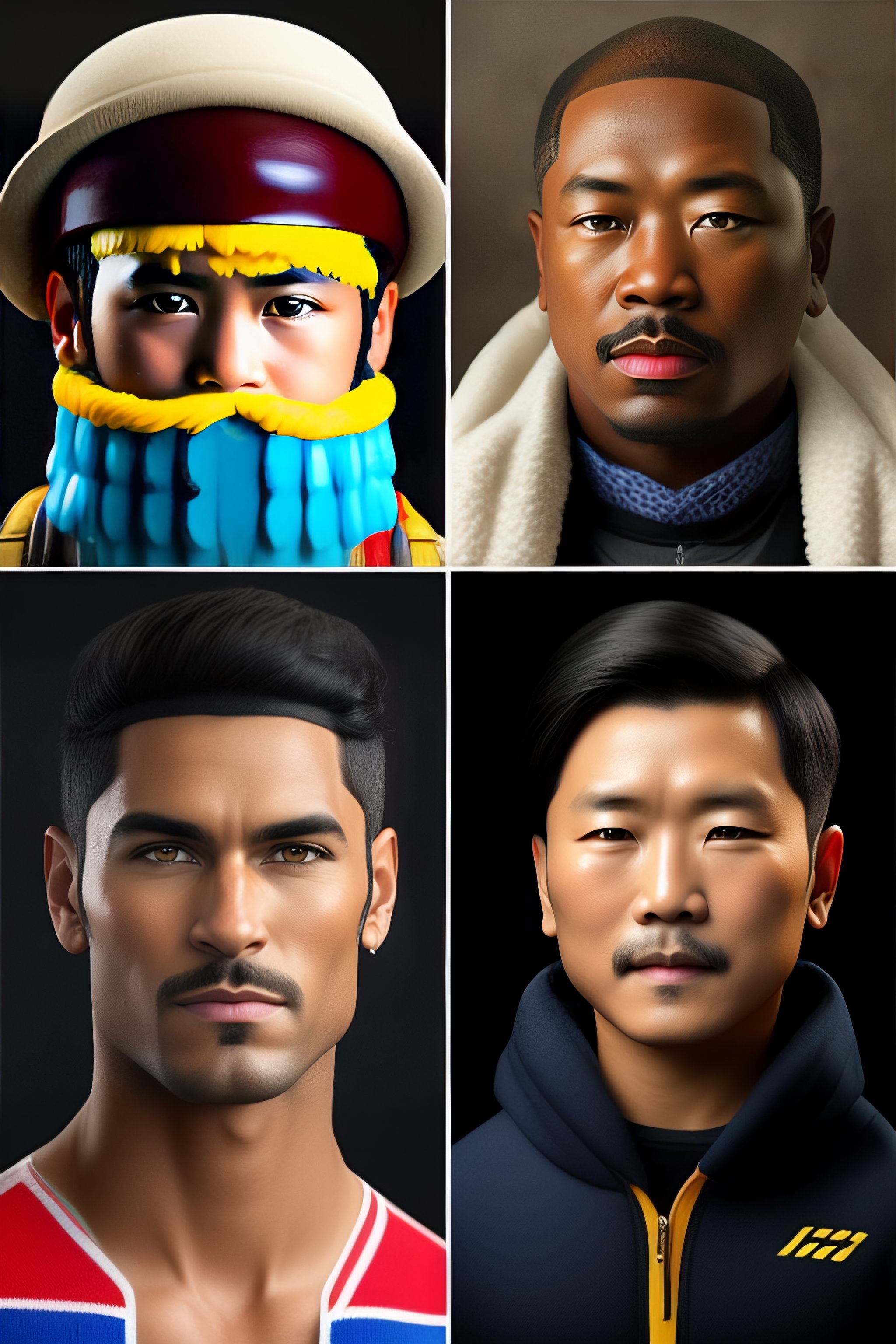 Lexica - Lego characters as real humans