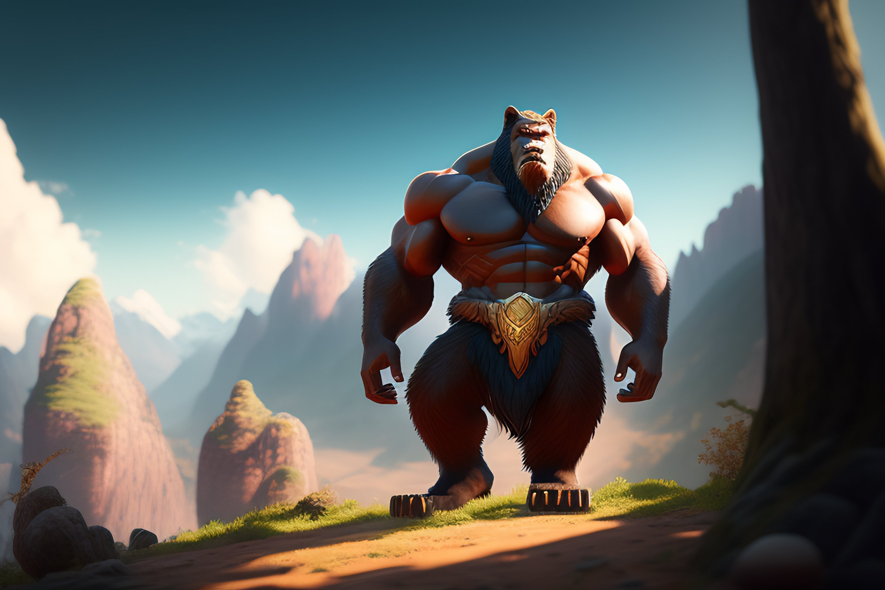 Lexica - Bigfoot made by stanley artgerm lau, wlop, rossdraws ...