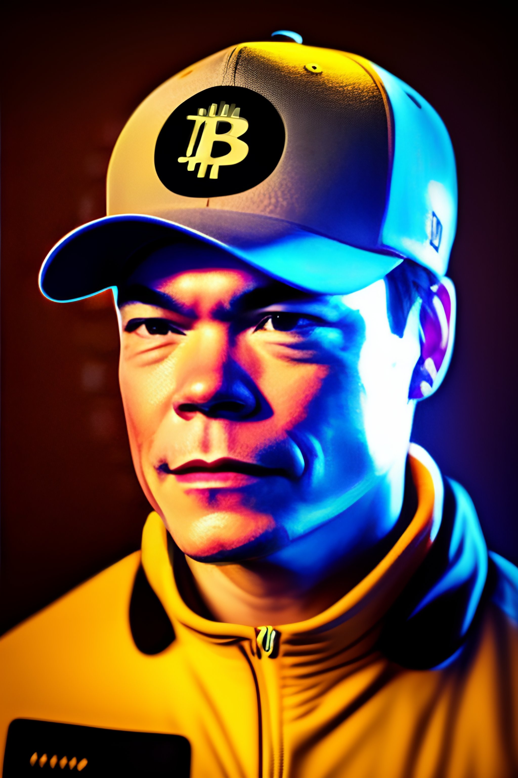 Lexica - A CLEAR PICTURE OF Max Keiser AND A BITCOIN LOGO ON HIS HAT ...