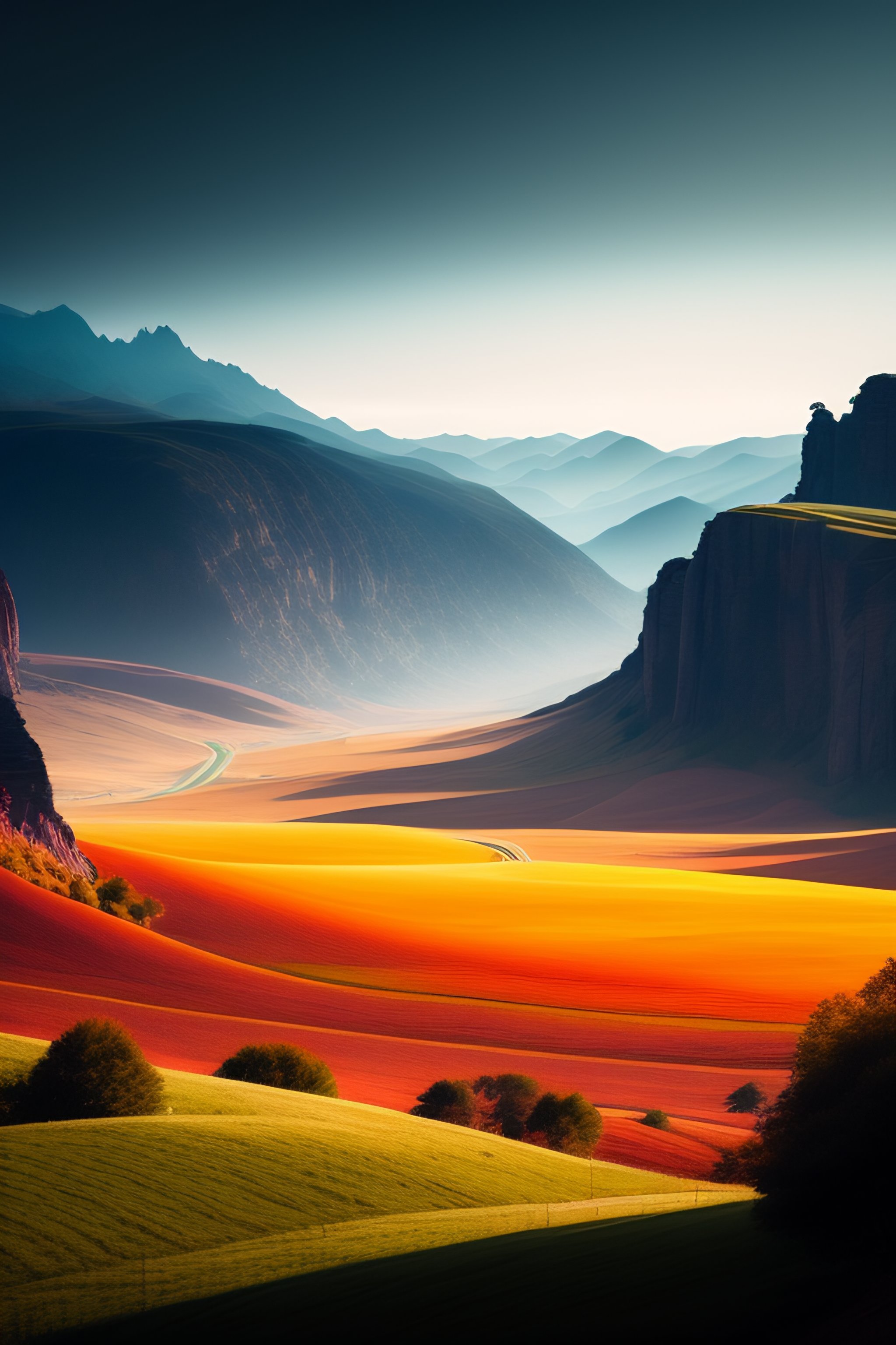 Lexica - Normal landscape