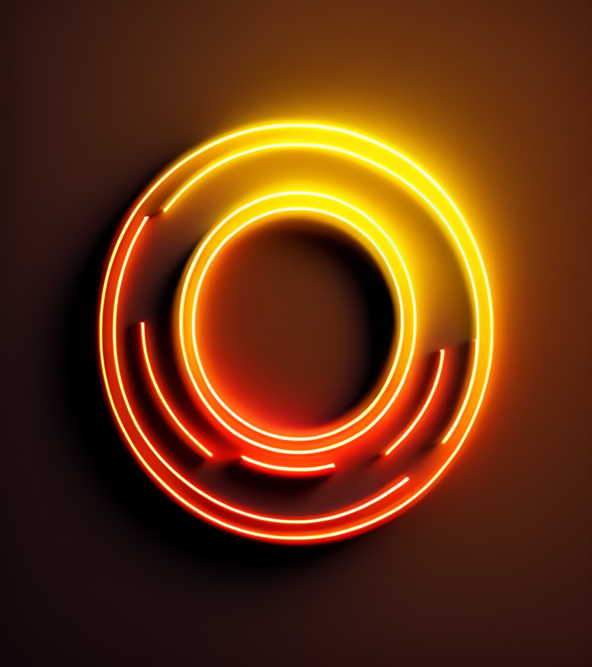 Lexica - Horseshoe, neon, logo, icon