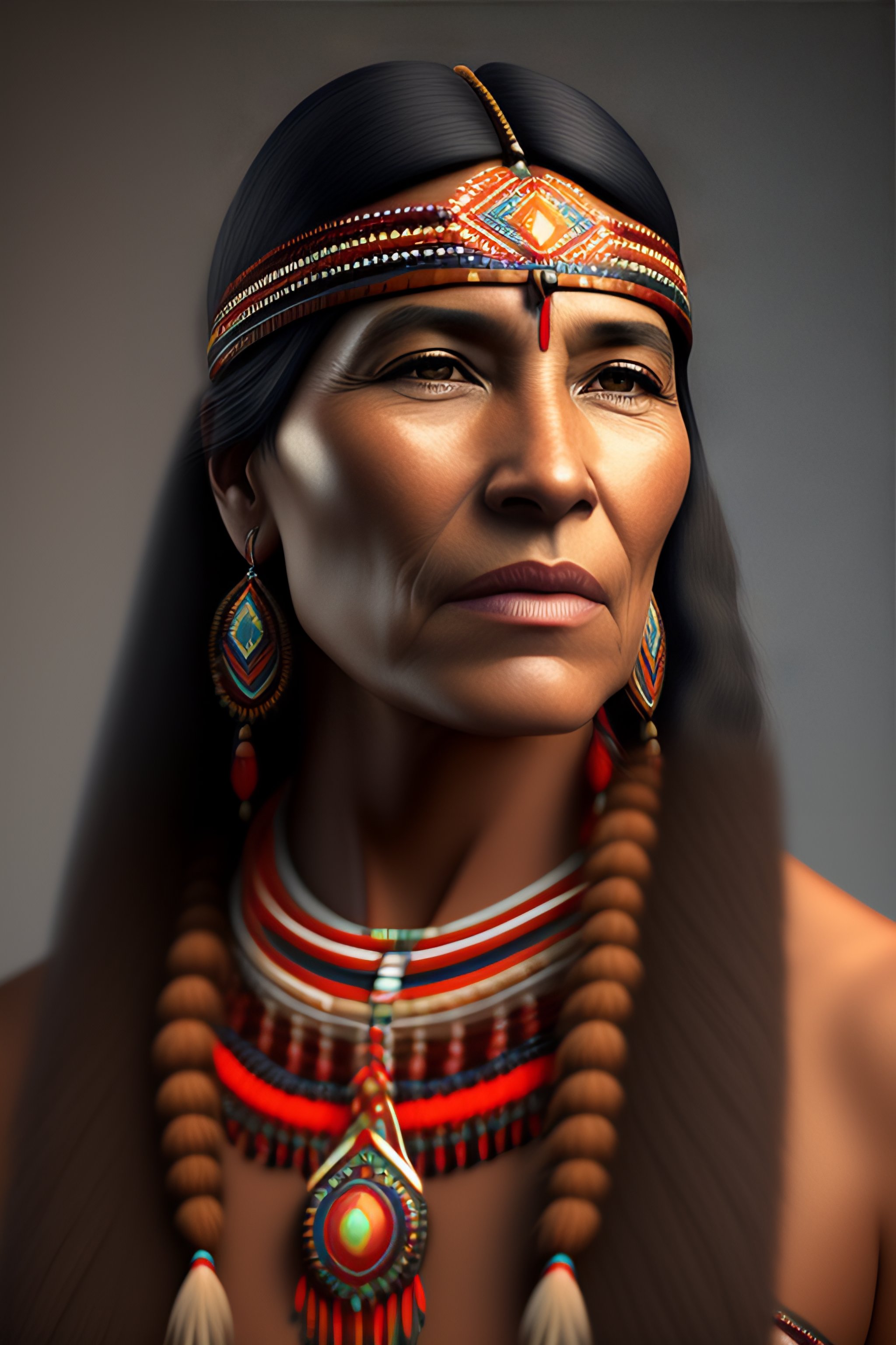 Authentic Native American Face Paint