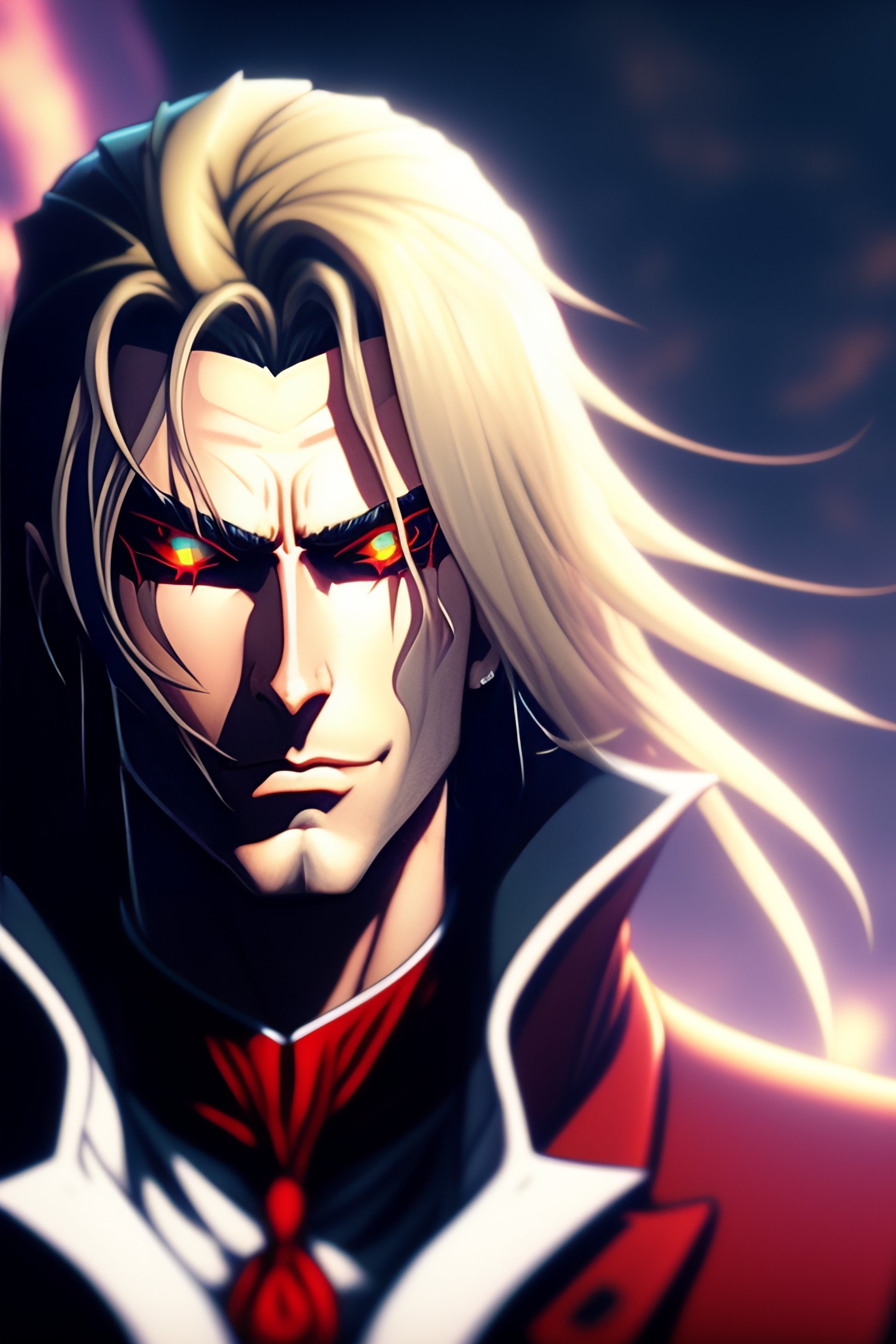 Lexica - Portrait of Alucard Hellsing