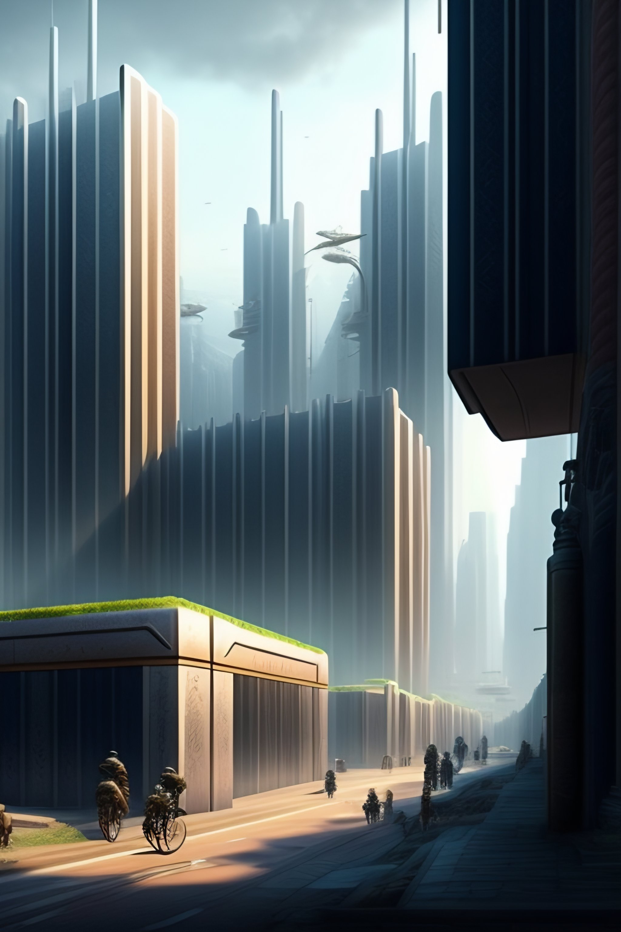 Lexica - A city built within walls to counter infections and the ...