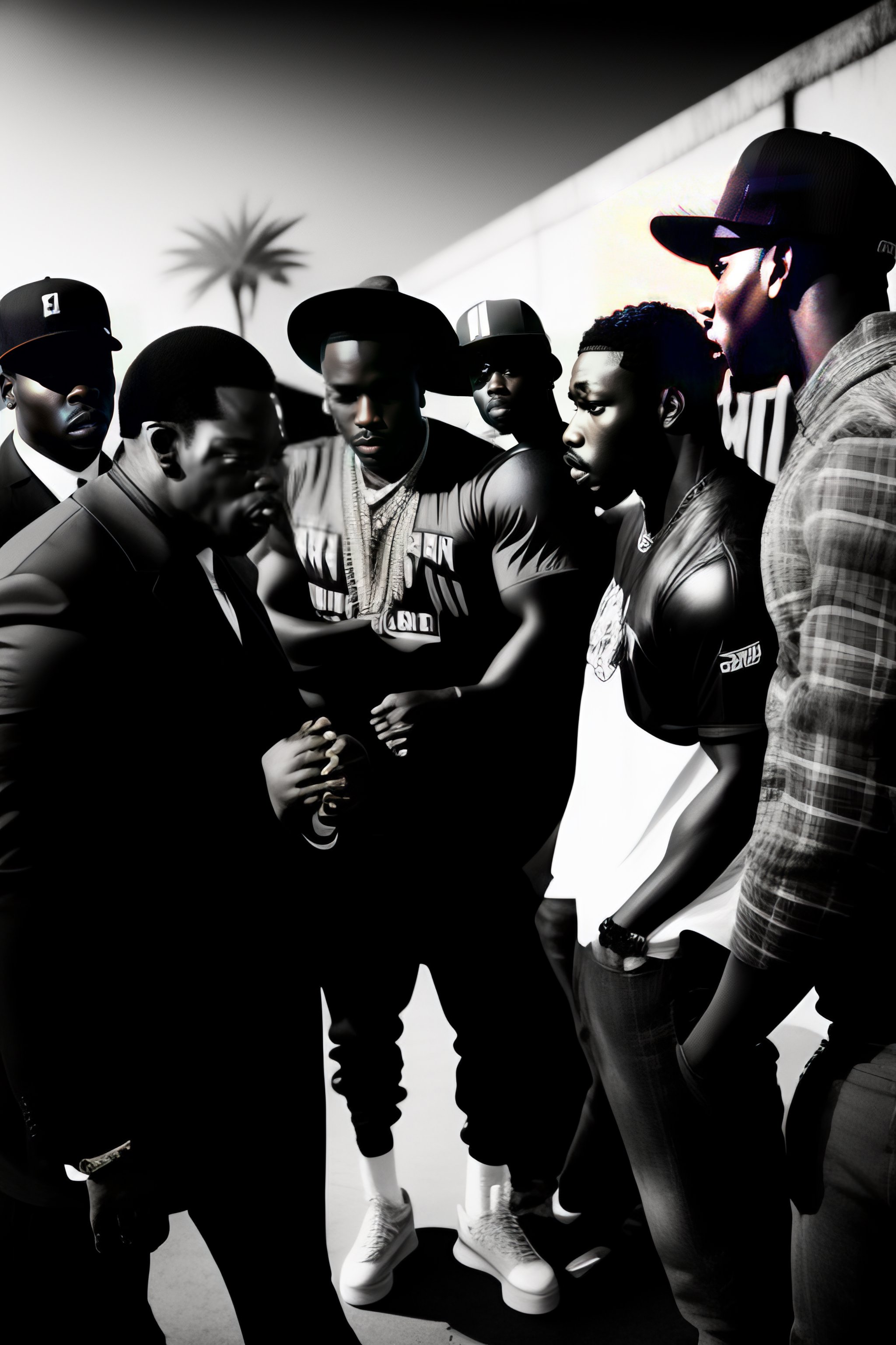 Lexica - Hip hop artists rap battling in the streets of Compton ...