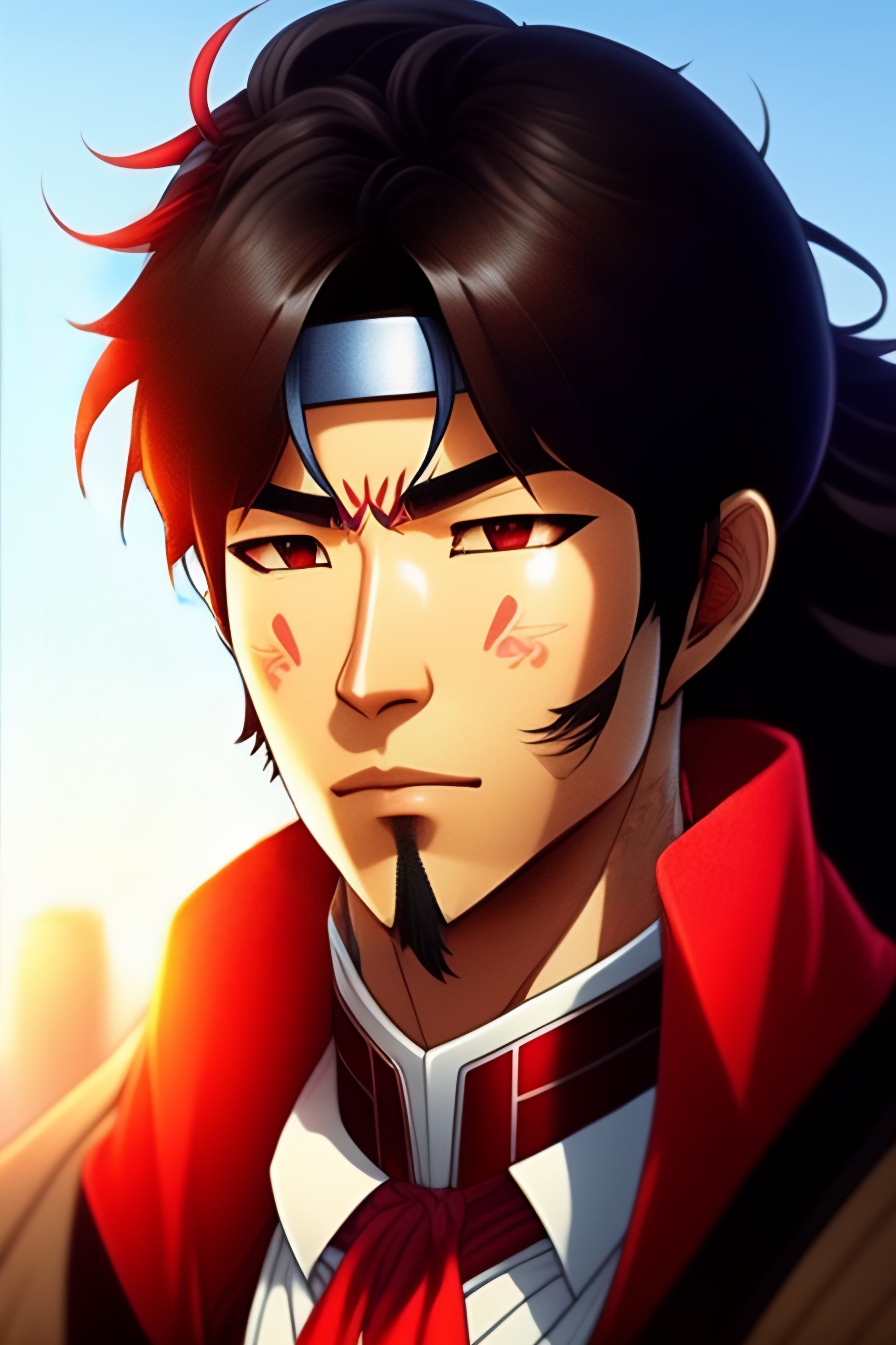 Lexica - Peru as a man anime style