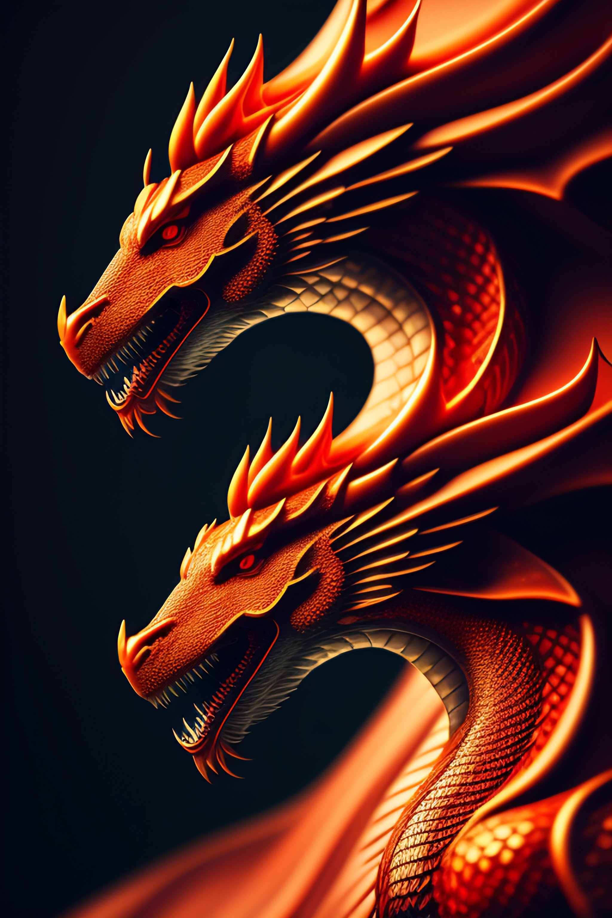 Lexica - Dragon album art, cover art, poster