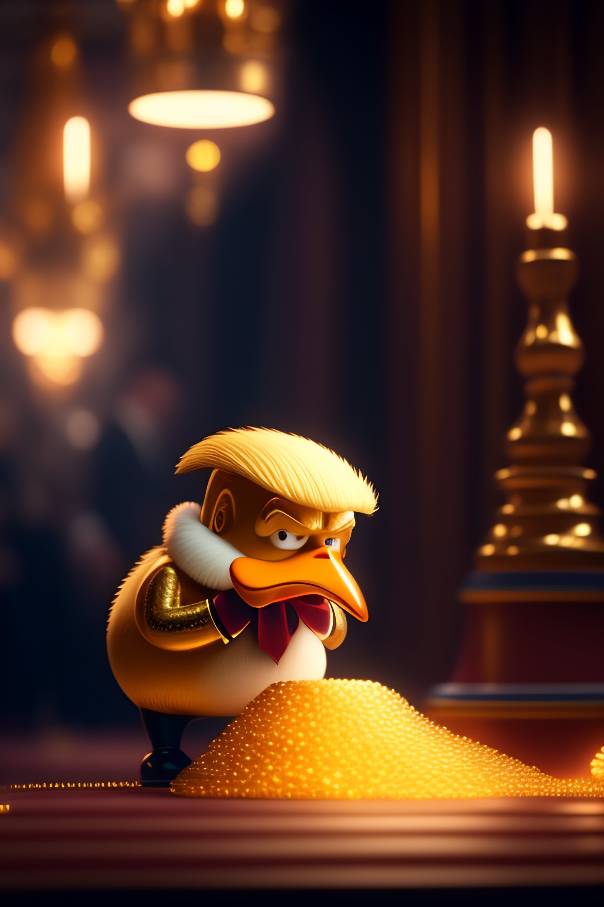 Lexica - Donald Trump as Scrooge McDuck, from duck tales cartoon, movie ...
