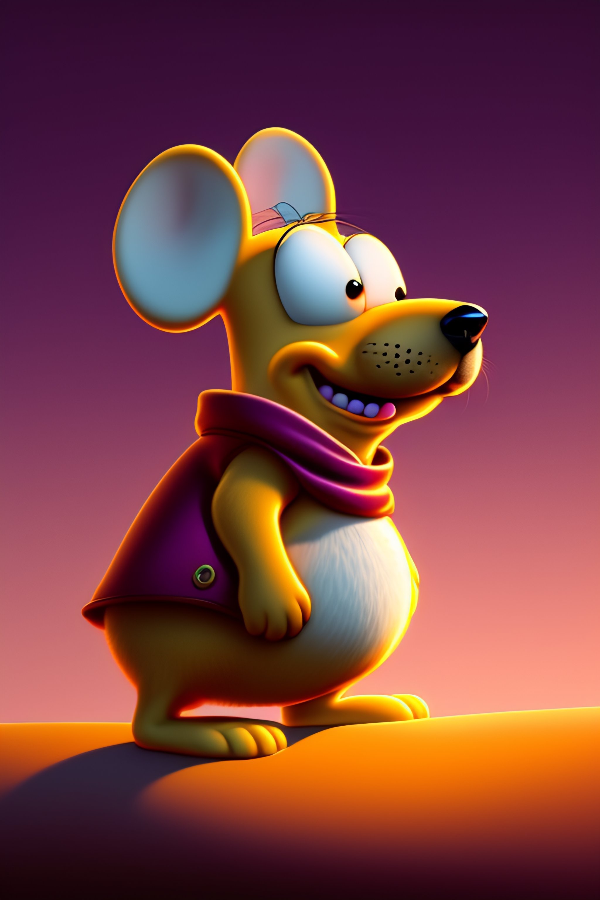 Lexica - Homer simpson mouse