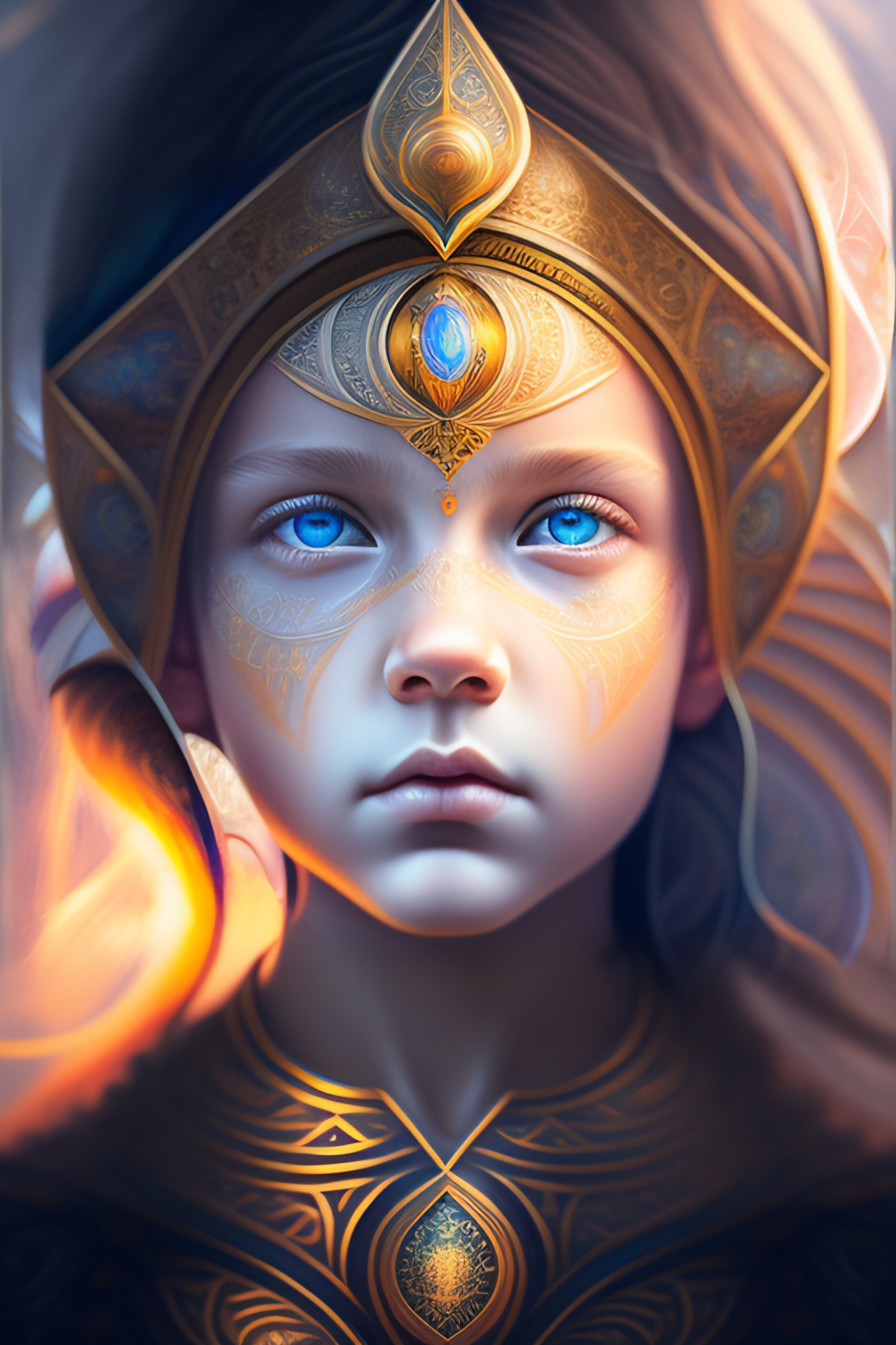 Lexica - Powerful symmetrical visionary art by mandy jurgens by android ...