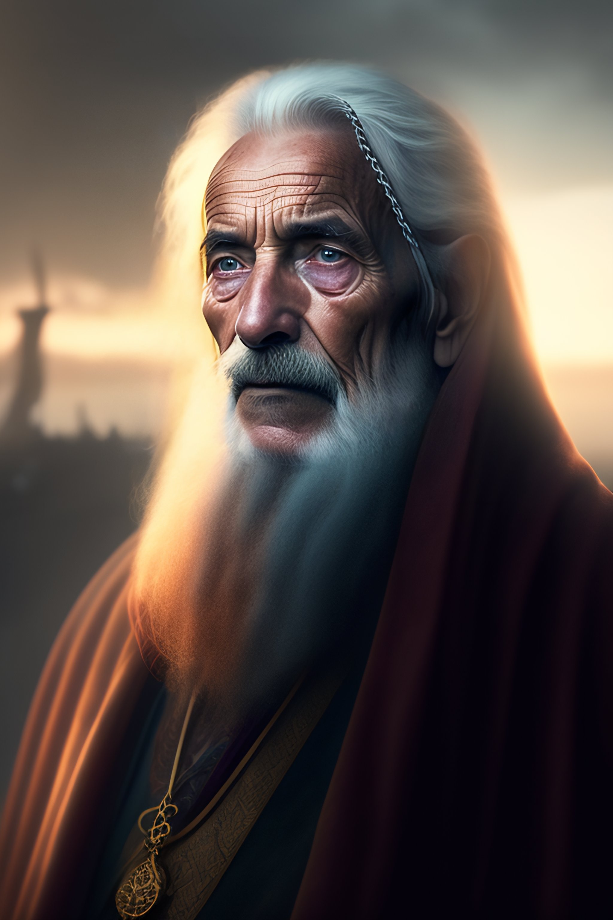 Lexica - An ancient wizard with dementia. very poor. on a ship of the ...