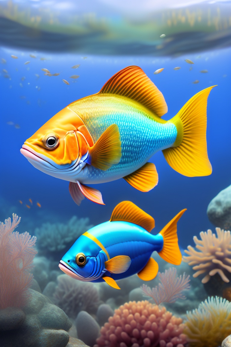 Lexica - In which many fish lived, one fish whose color was blue