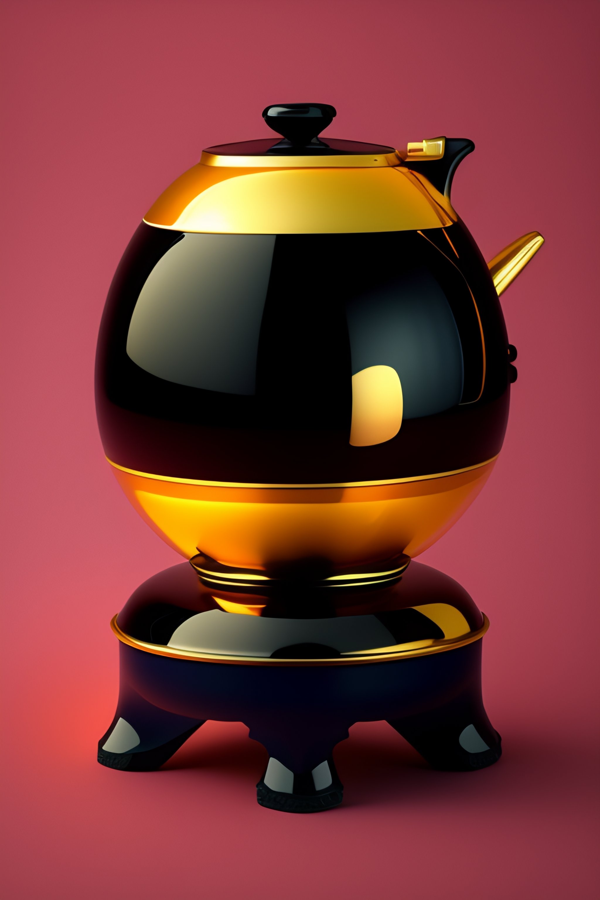Lexica - A teapot but it's a helmet with a snout, in the style of 90s ...
