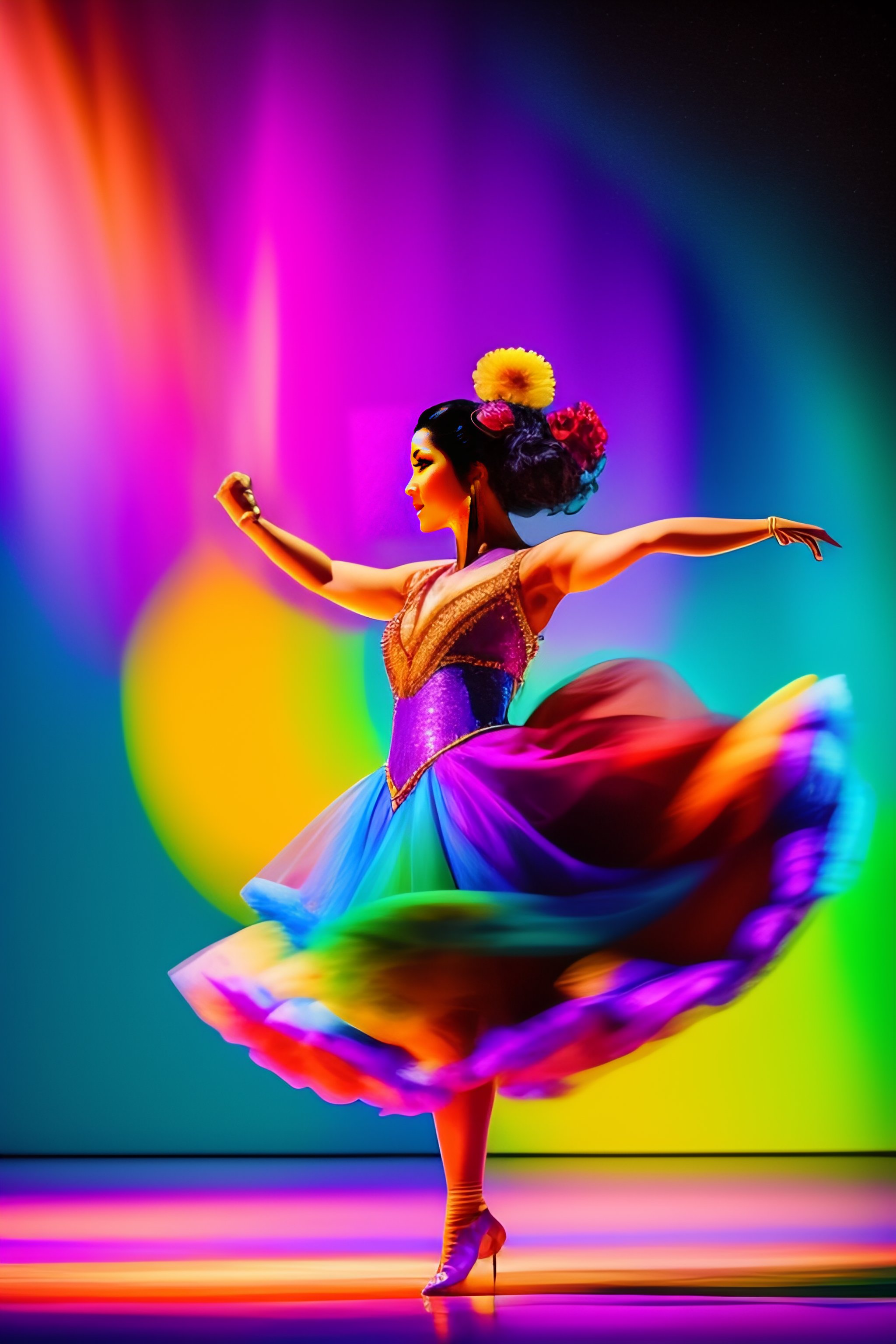 Lexica - A Disney impression of a dance festival with magical dancing ...