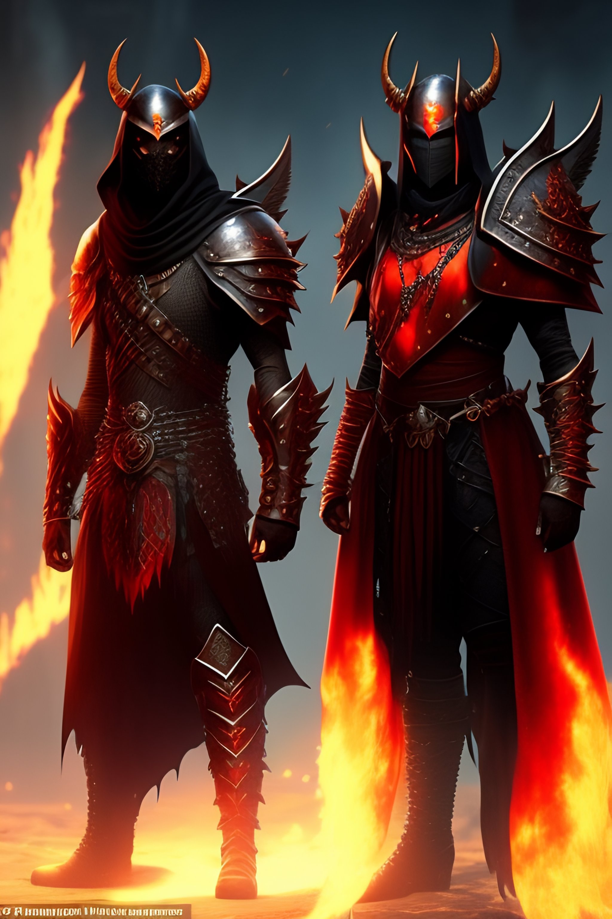 Lexica - The knights of the abyss, terrifying and imposing creatures ...