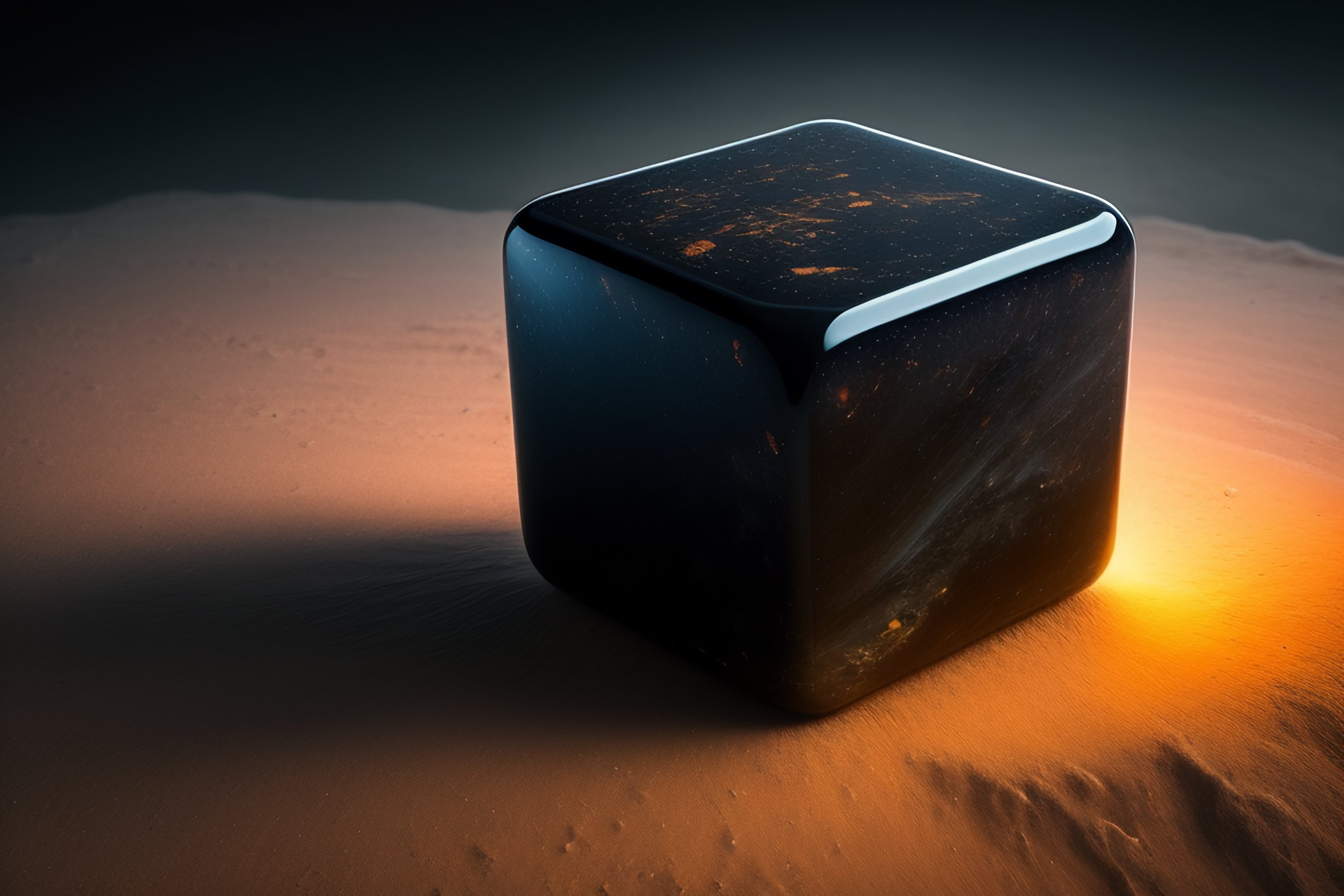 Lexica - Photograph of ancient cube with strange markings etched onto ...