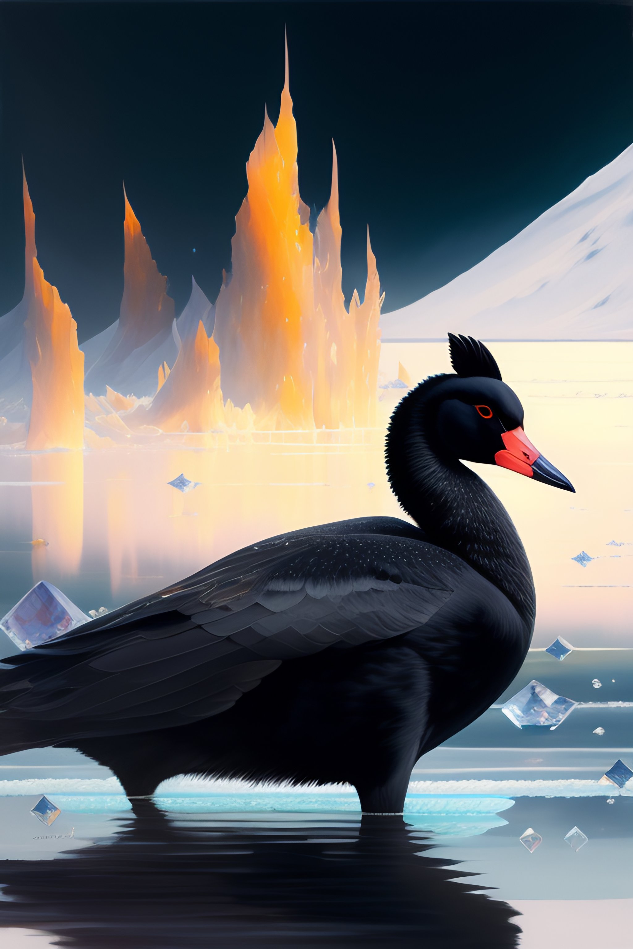 Black Swan Animal Wallpaper