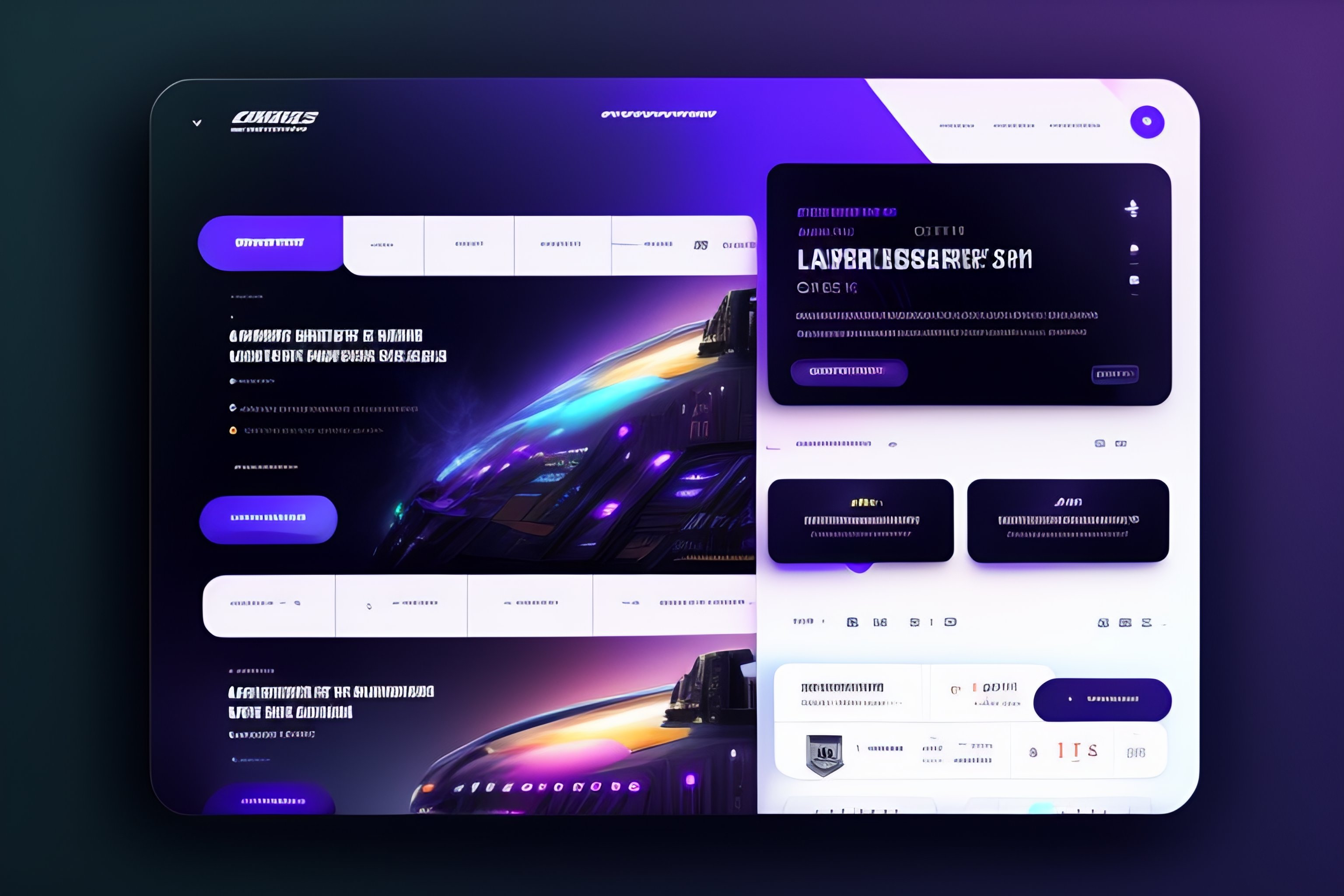 Lexica - Cybersports ladder page of a website UI/UX for, twitch like theme, cybersports ...