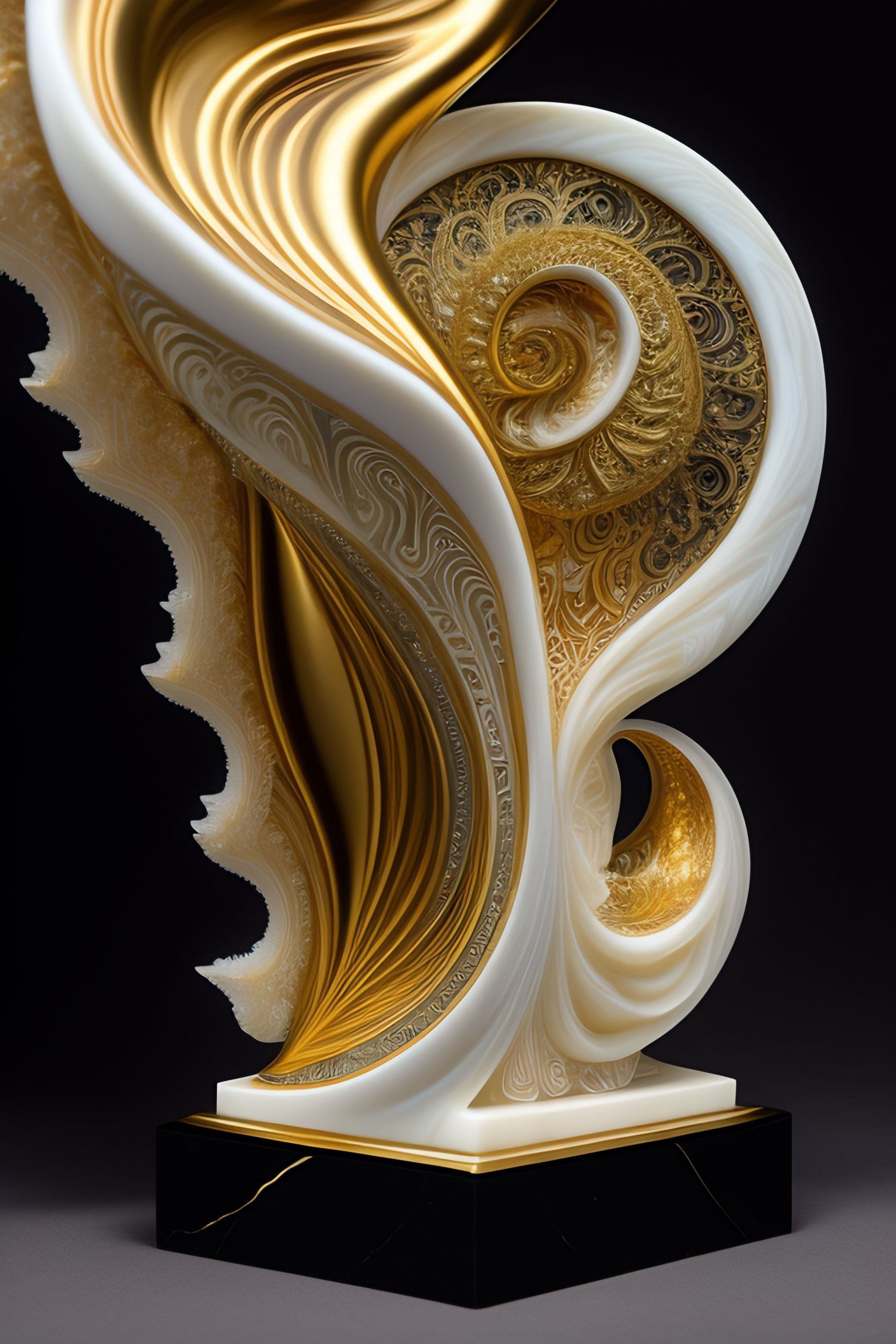 Lexica - Marble sculpture of batman, dripping, mandelbulb, oil, melting ...