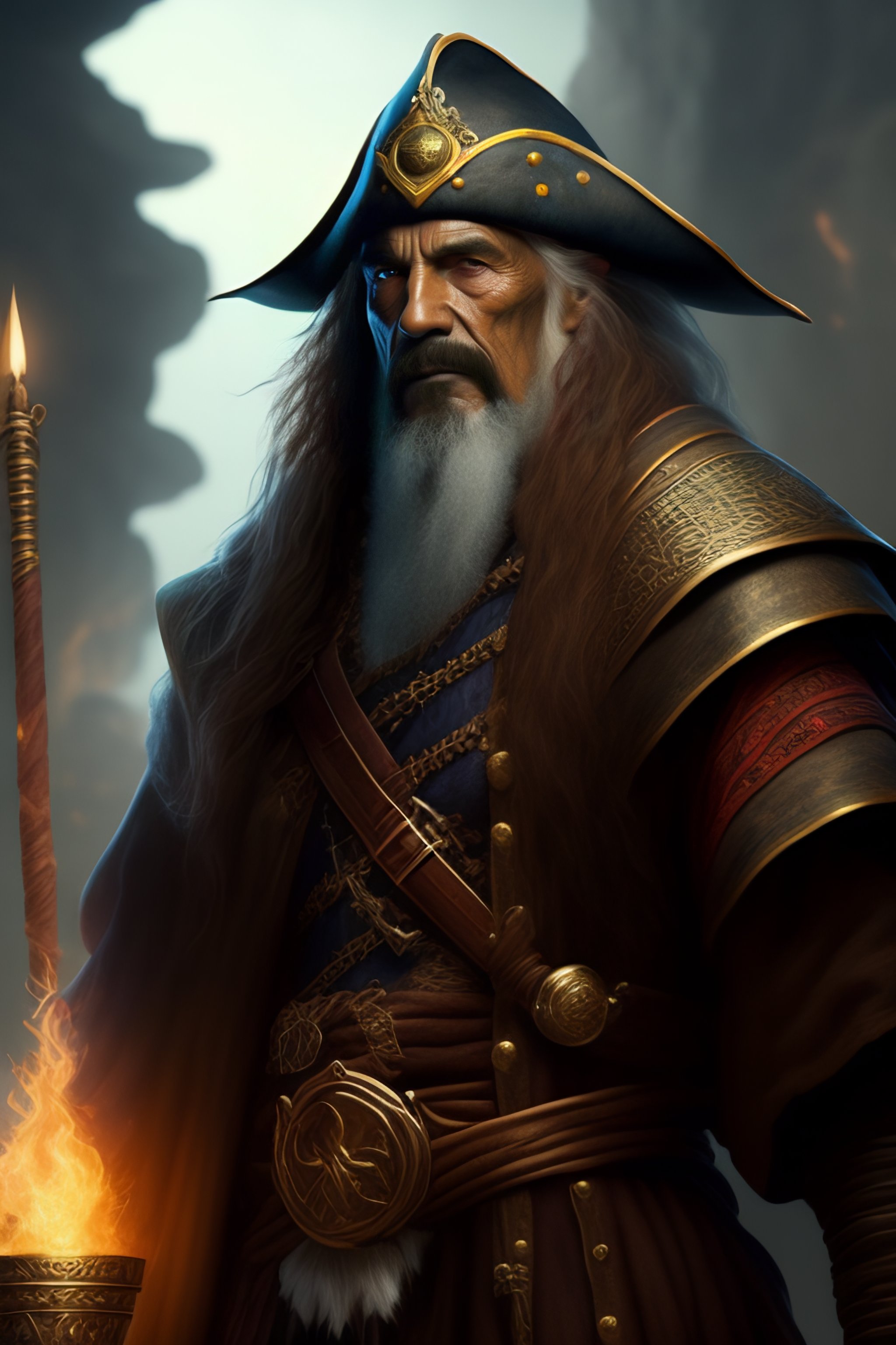 Lexica - Gandor the relentless. An ancient wizard pirate with dementia ...