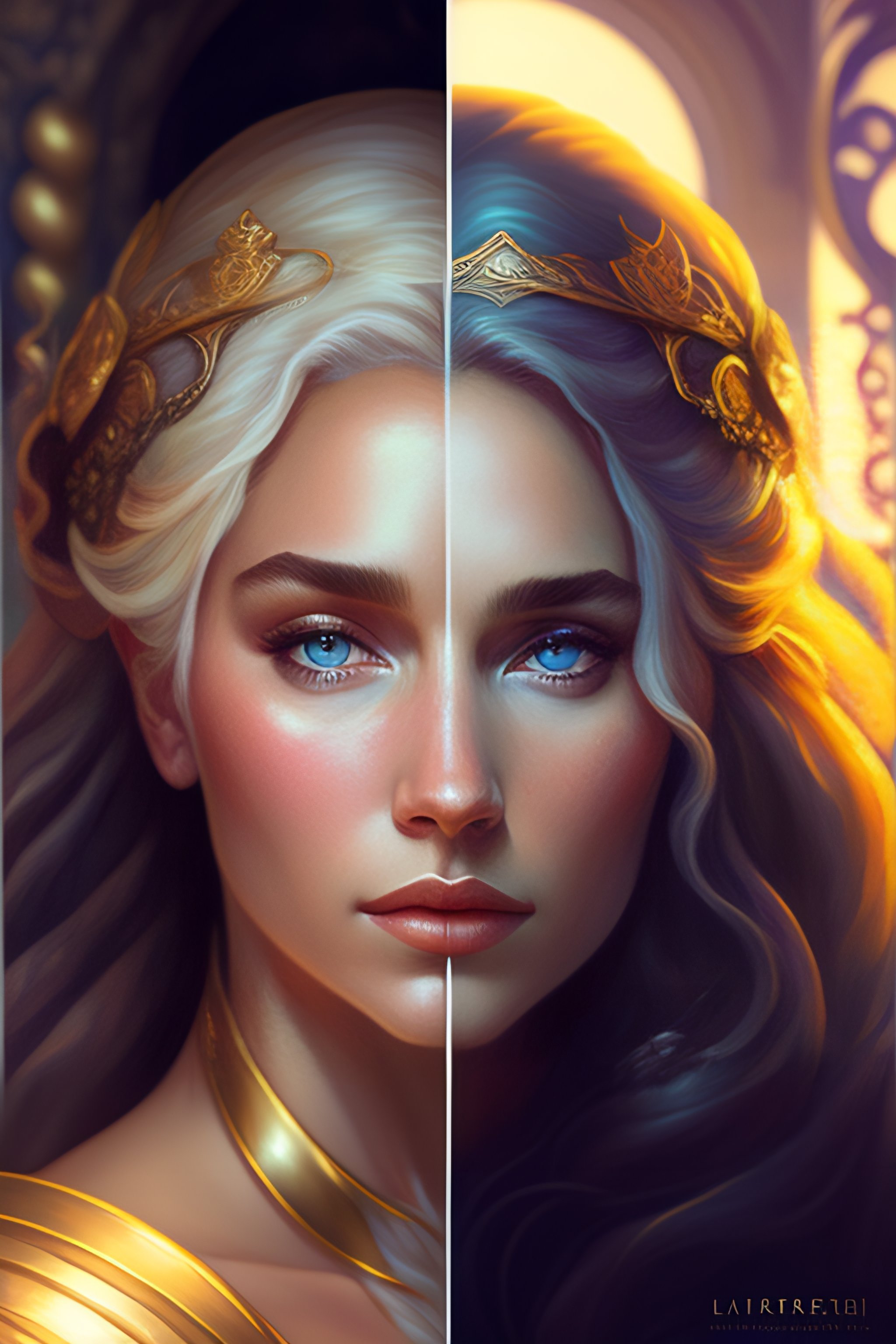Lexica - Wide portrait of Celebrity Daenerys Targaryen, game of thrones ...