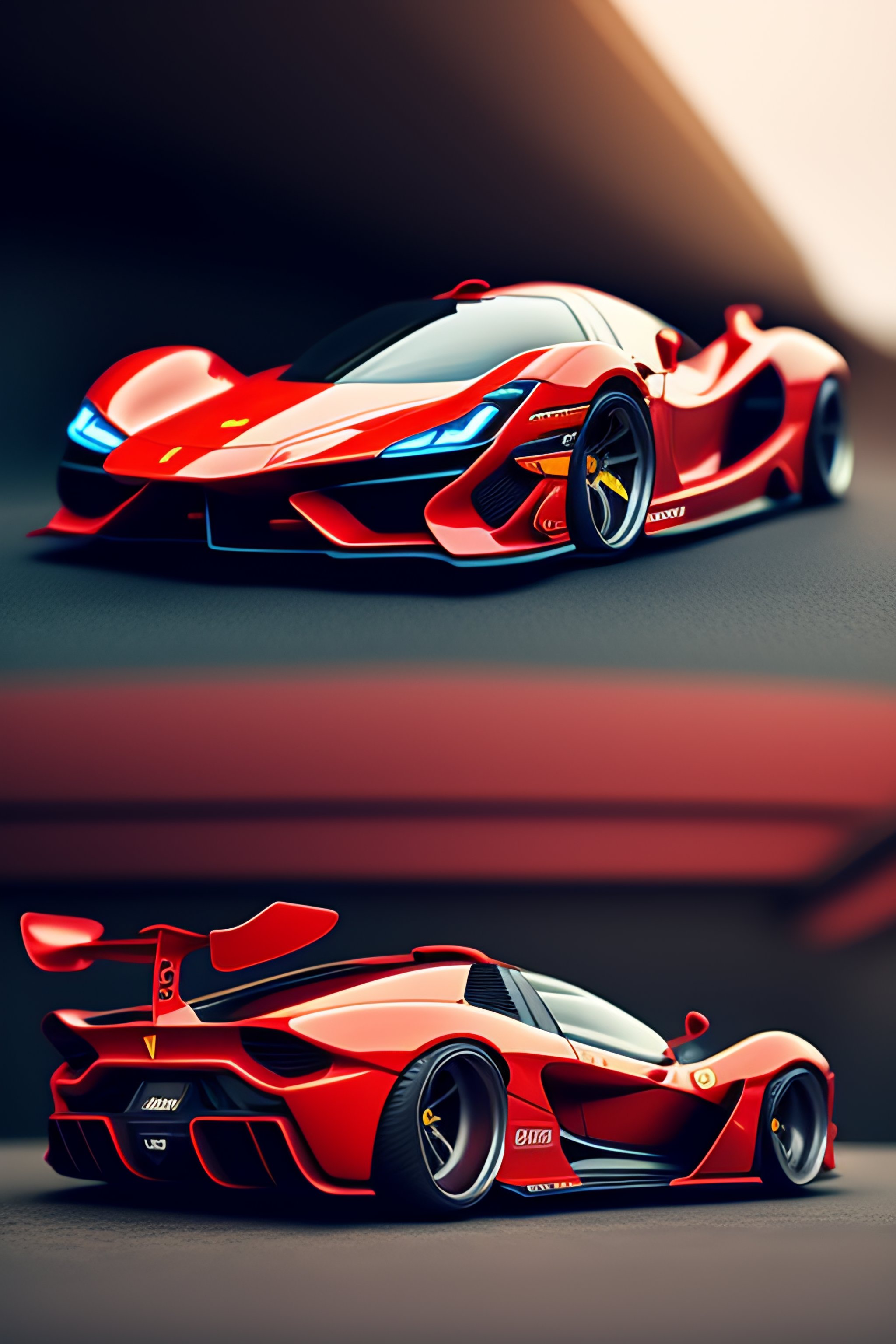 Lexica - Cyberpunk edgerunners, ferrari