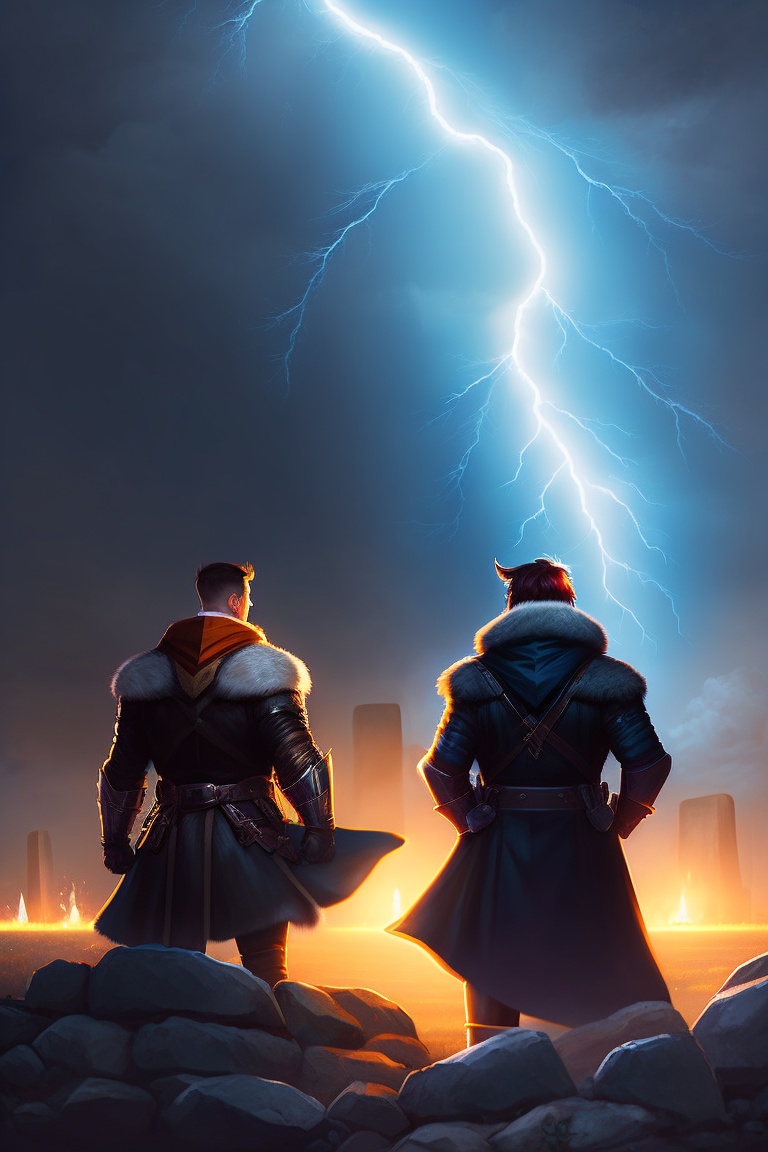 Lexica - Jon, Arthur and Calvin, sentenced mages, are kneeling in the ...