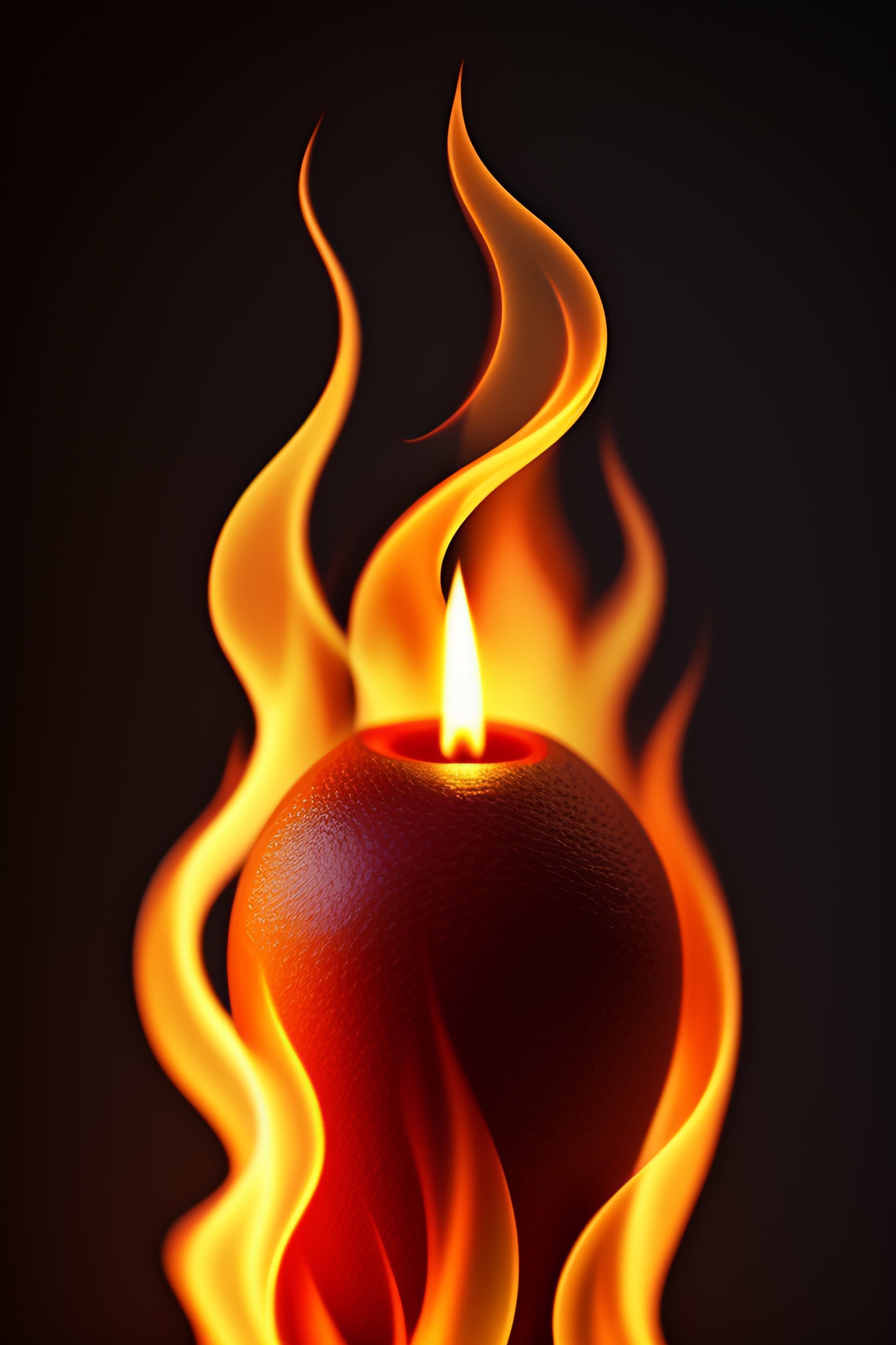 Lexica - Human shaped flame, flames, detailed, ultra-realistic ...