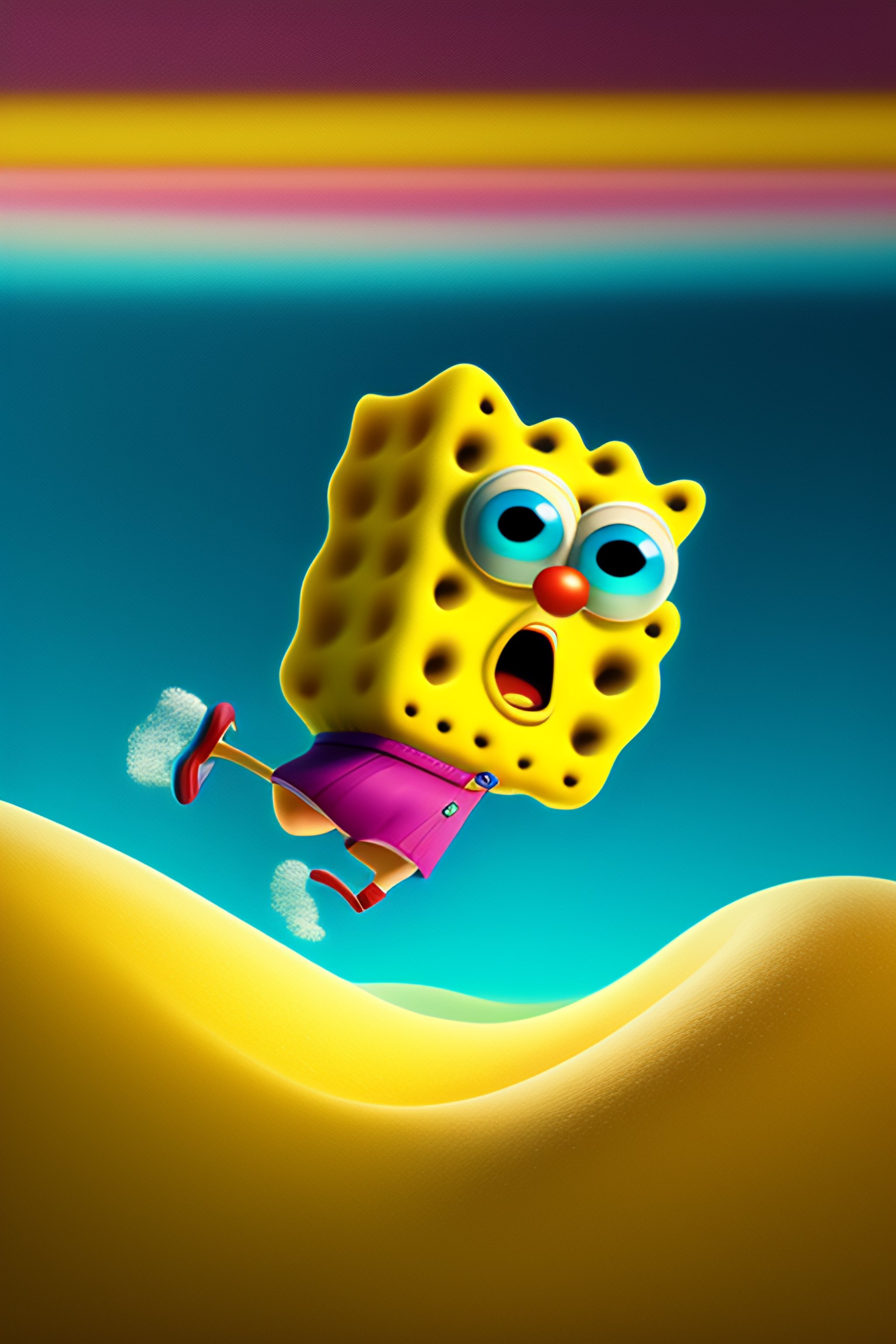 Lexica - Sponge Bob running