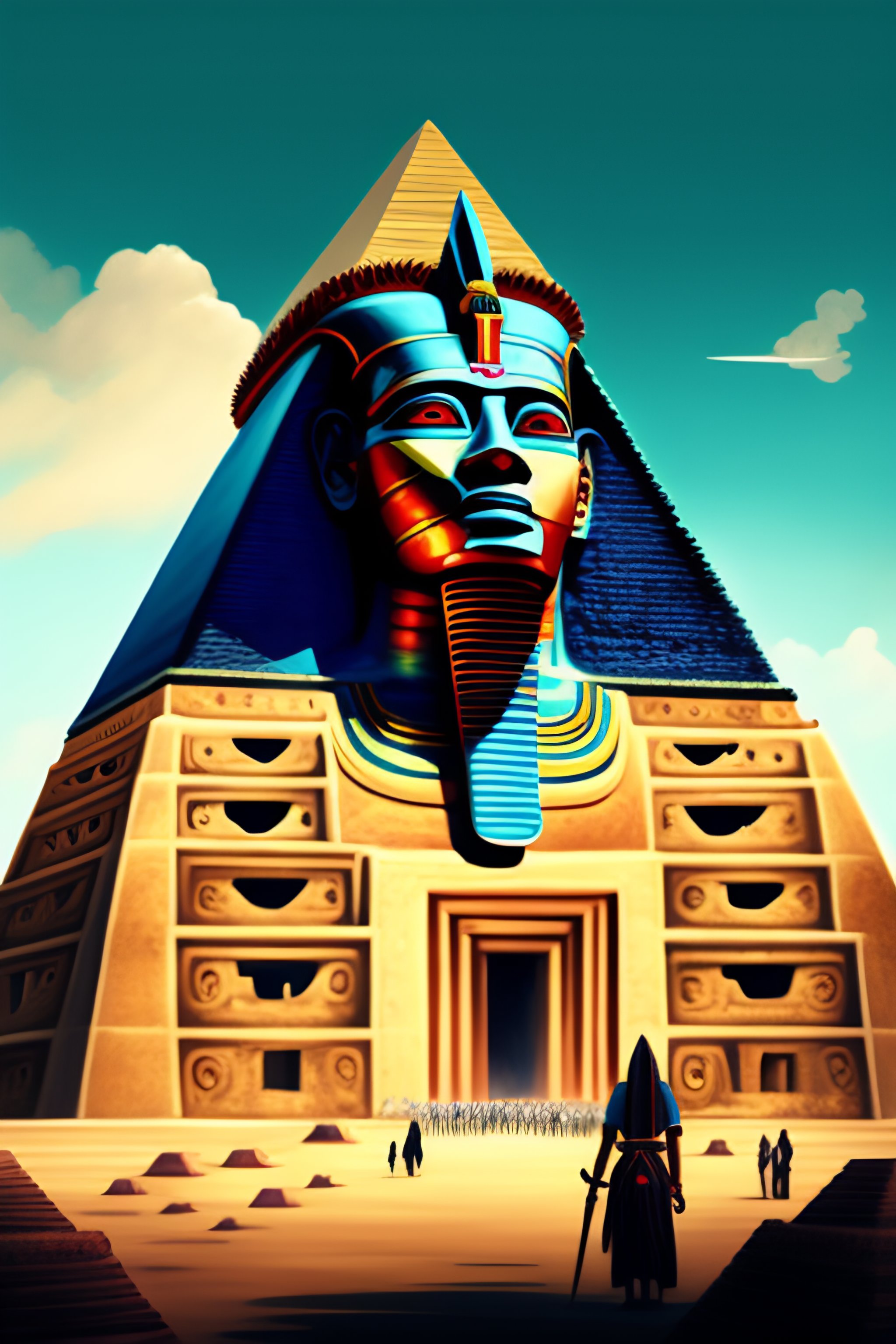 Lexica - The god of death for the pharaohs appears from behind the ...