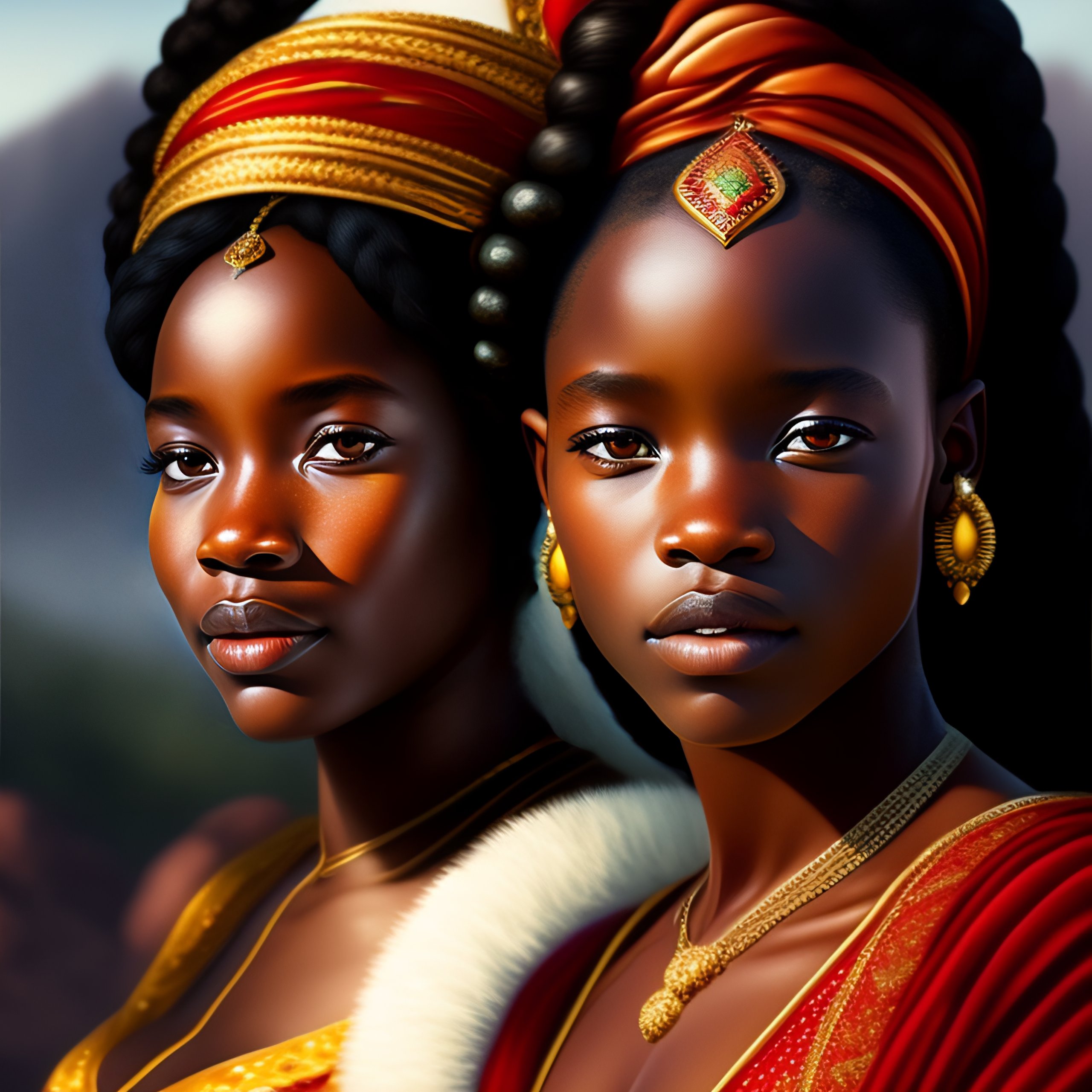 Lexica - African snow-white fairy tale