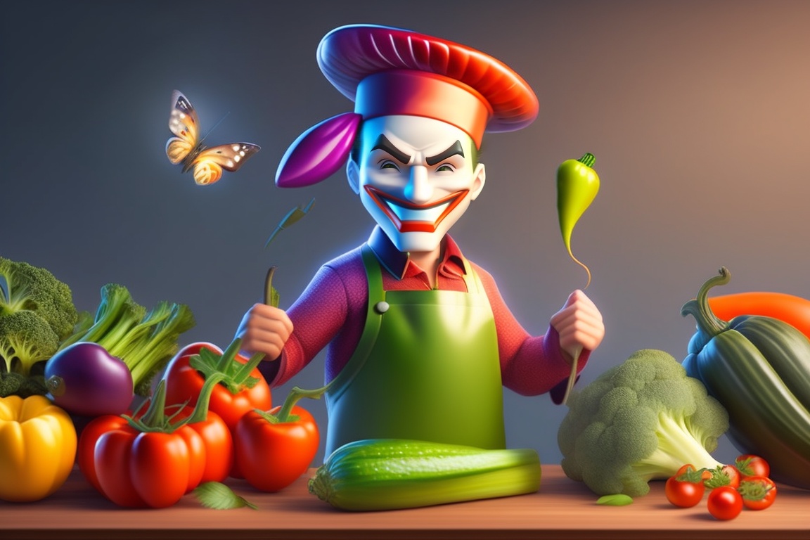 Lexica - Cooking food: vegetables,cooking with Joker