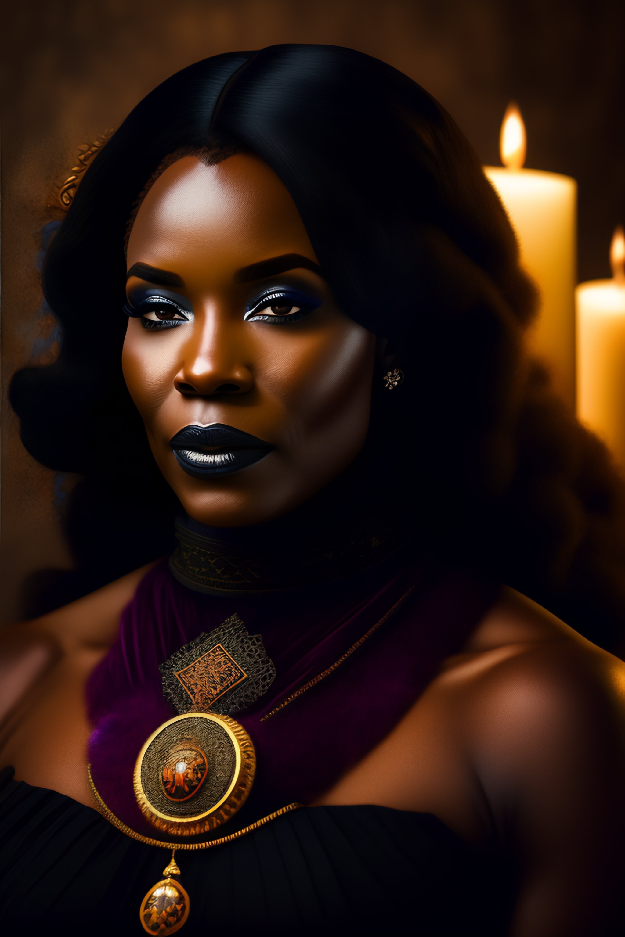 Lexica - An enigmatic, ebony-hued conjure woman, dabbling in the ...