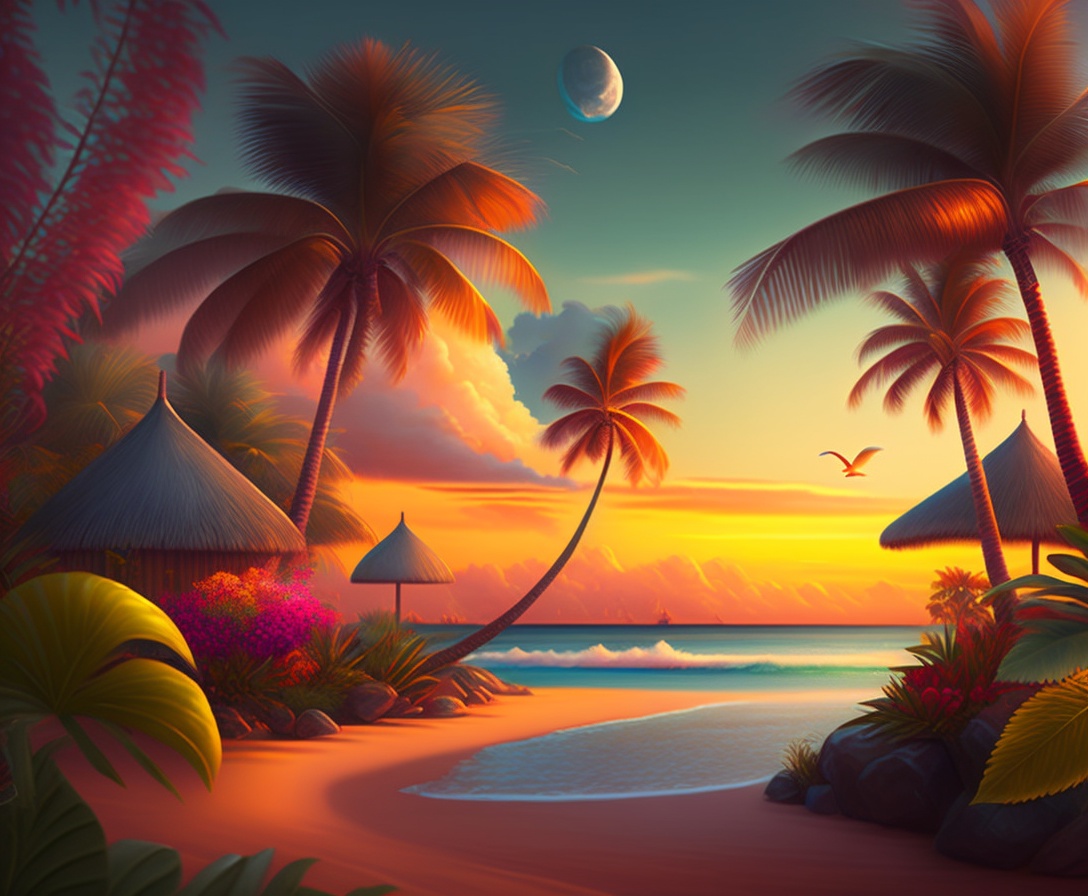 Lexica - Illustration, tropical