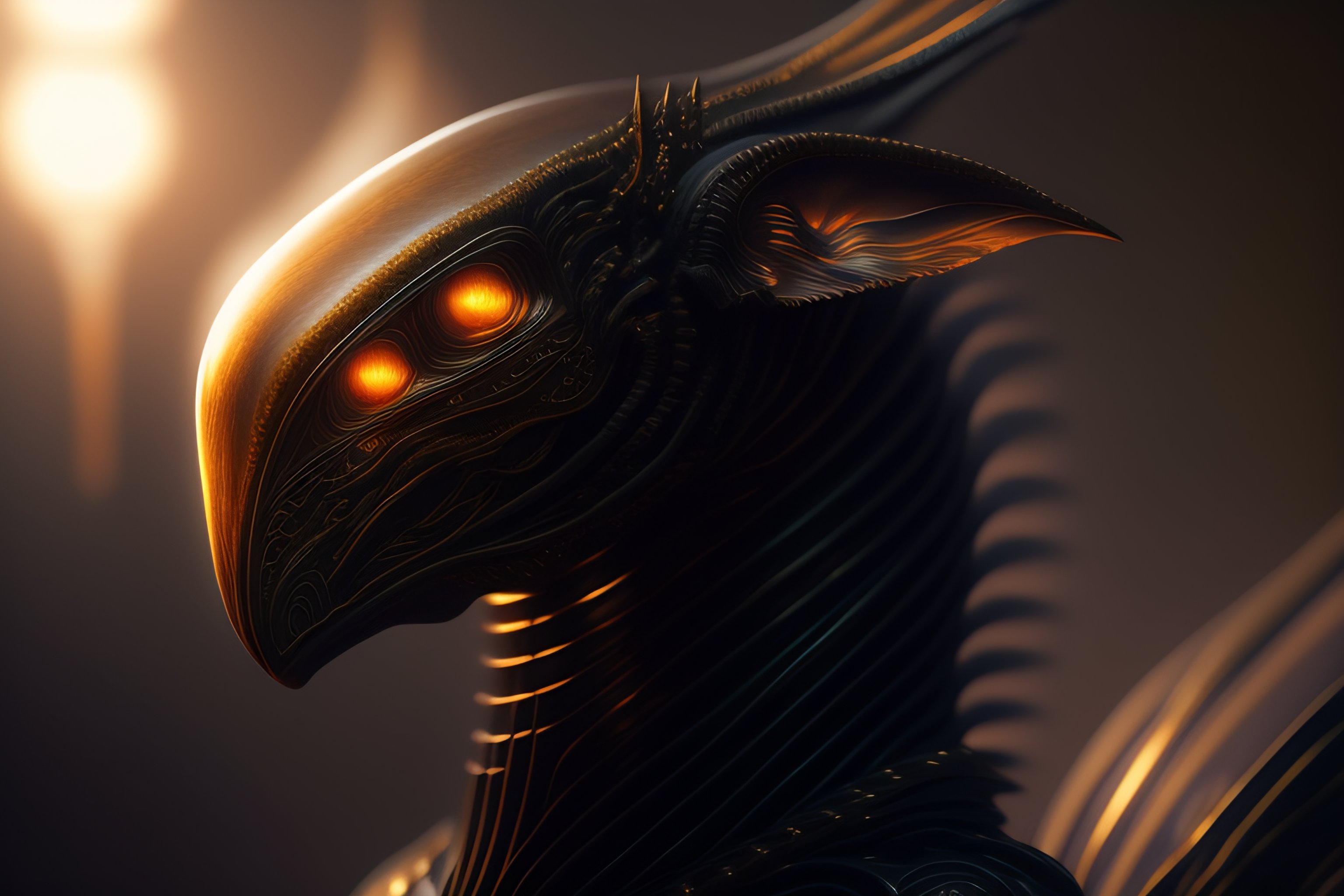 Lexica - Epic professional digital art of alien, atmospheric lighting ...
