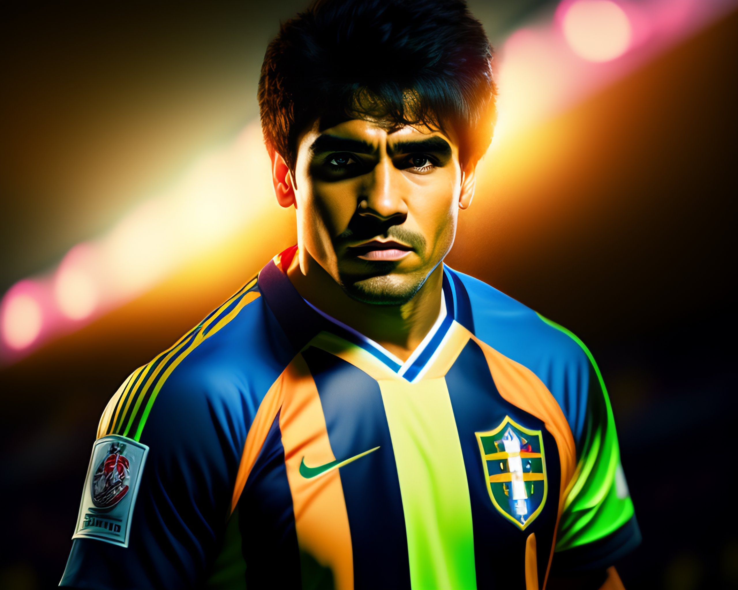 Lexica - Photoreal, cosplay, cosplayer, soccer player, maradona ...