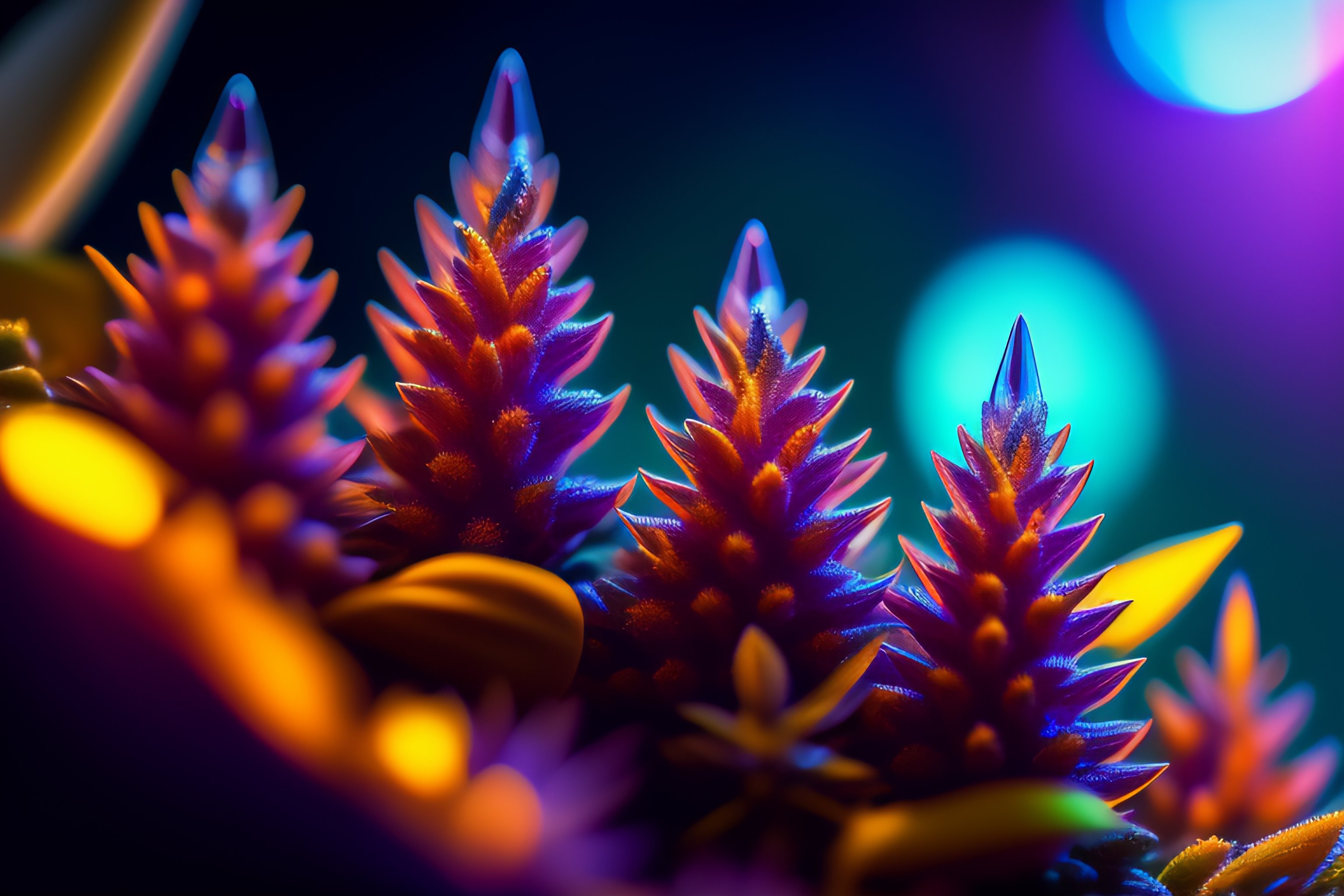 Lexica - Epic scale cinematic full body marijuana goddess character ...