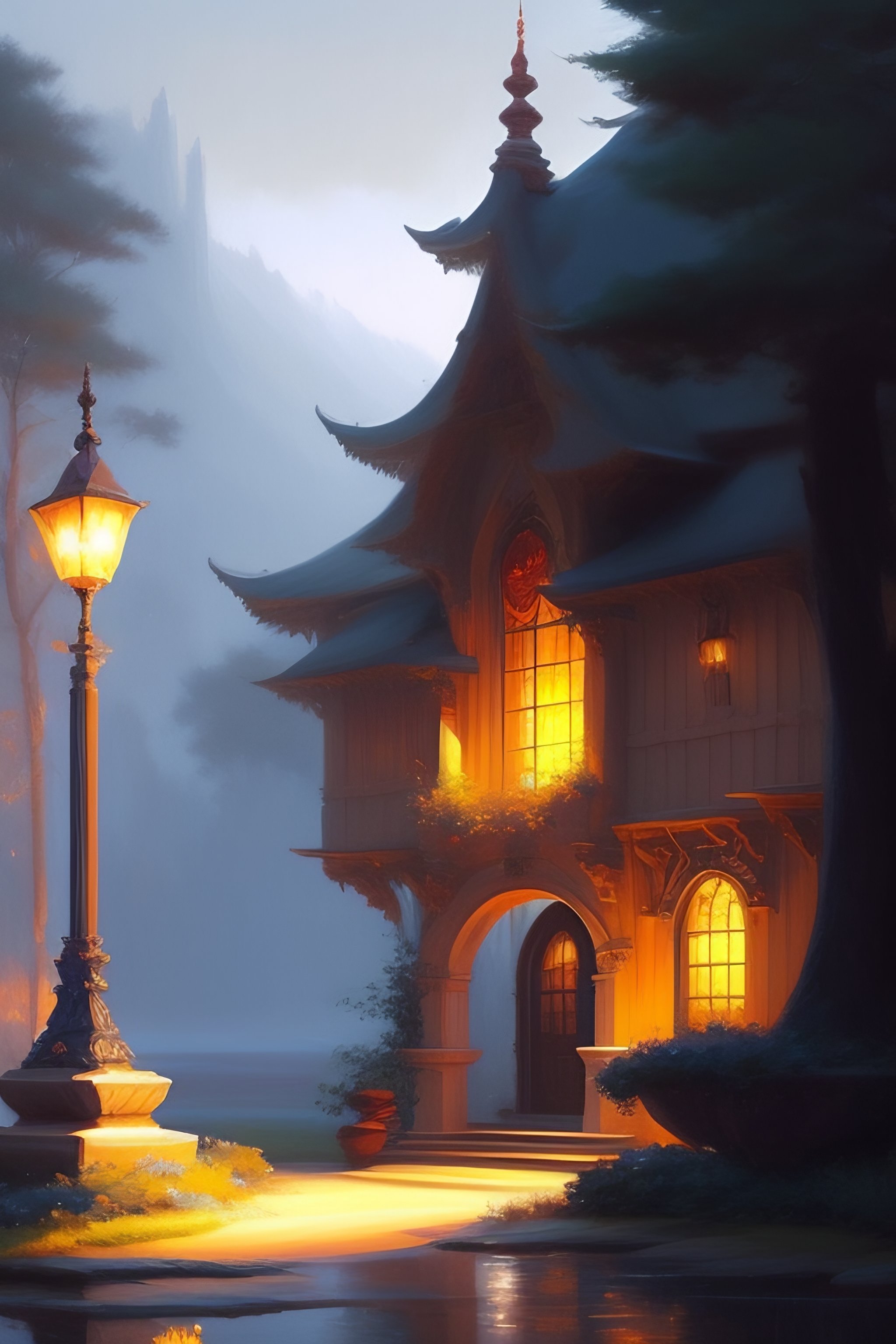 Lexica - Professional oil painting of teso guar, professional majestic ...