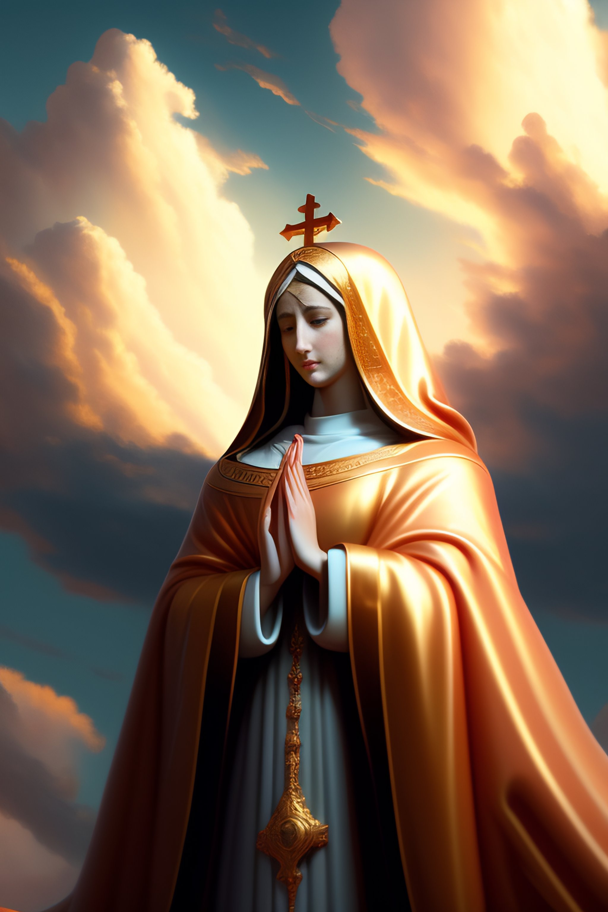 Lexica - Virgin Mary, masterpiece, best quality, ultra detailed, anime ...