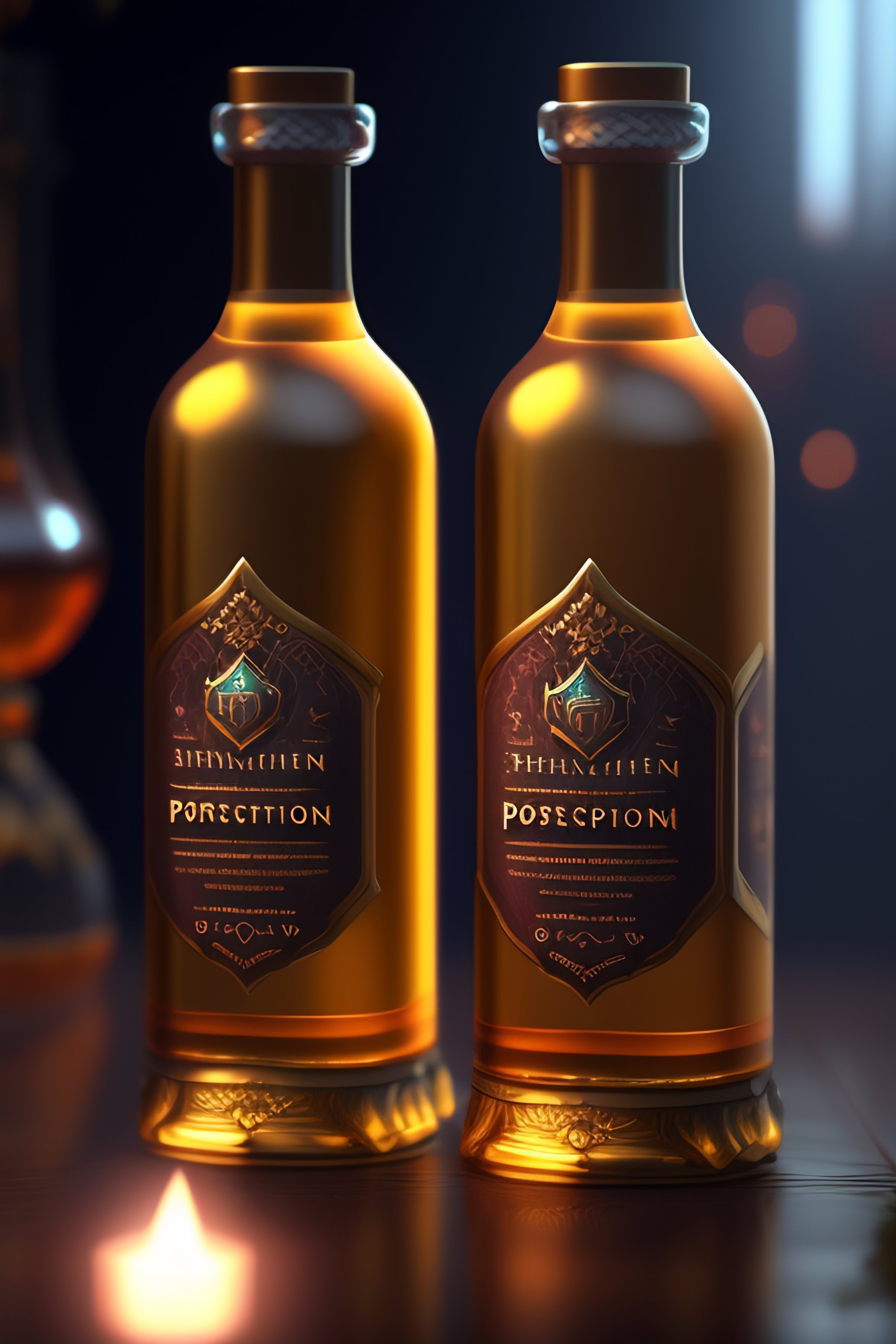 Lexica - Concept art; video game potions; intricate elegant bottles ...