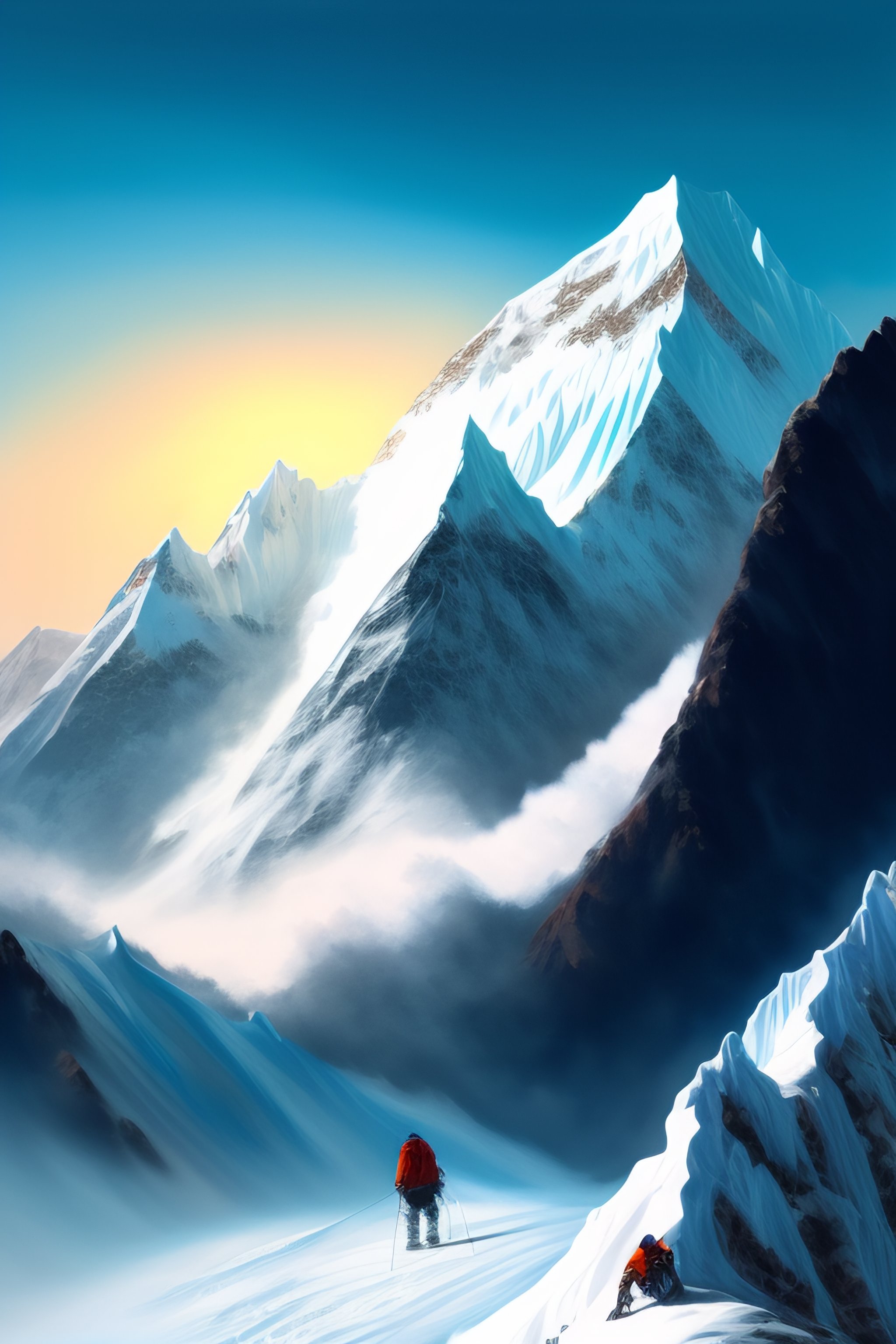 Expedition Everest Yeti Painting