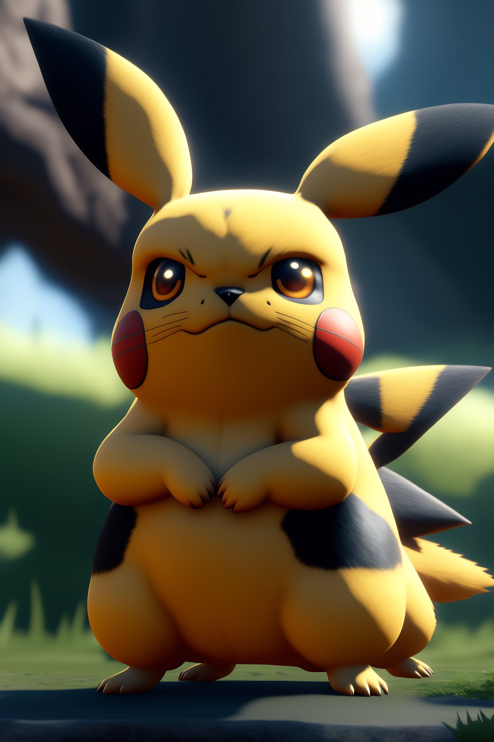 Lexica - Pokemon pikachu realistic unreal engine