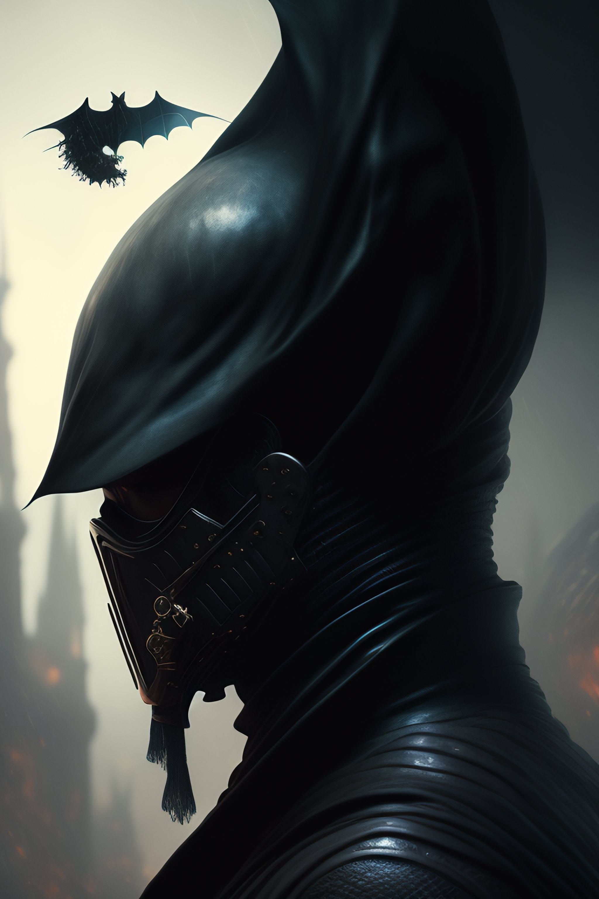 Lexica - Bane villain, horror art by beksinski and szukalski and giger ...