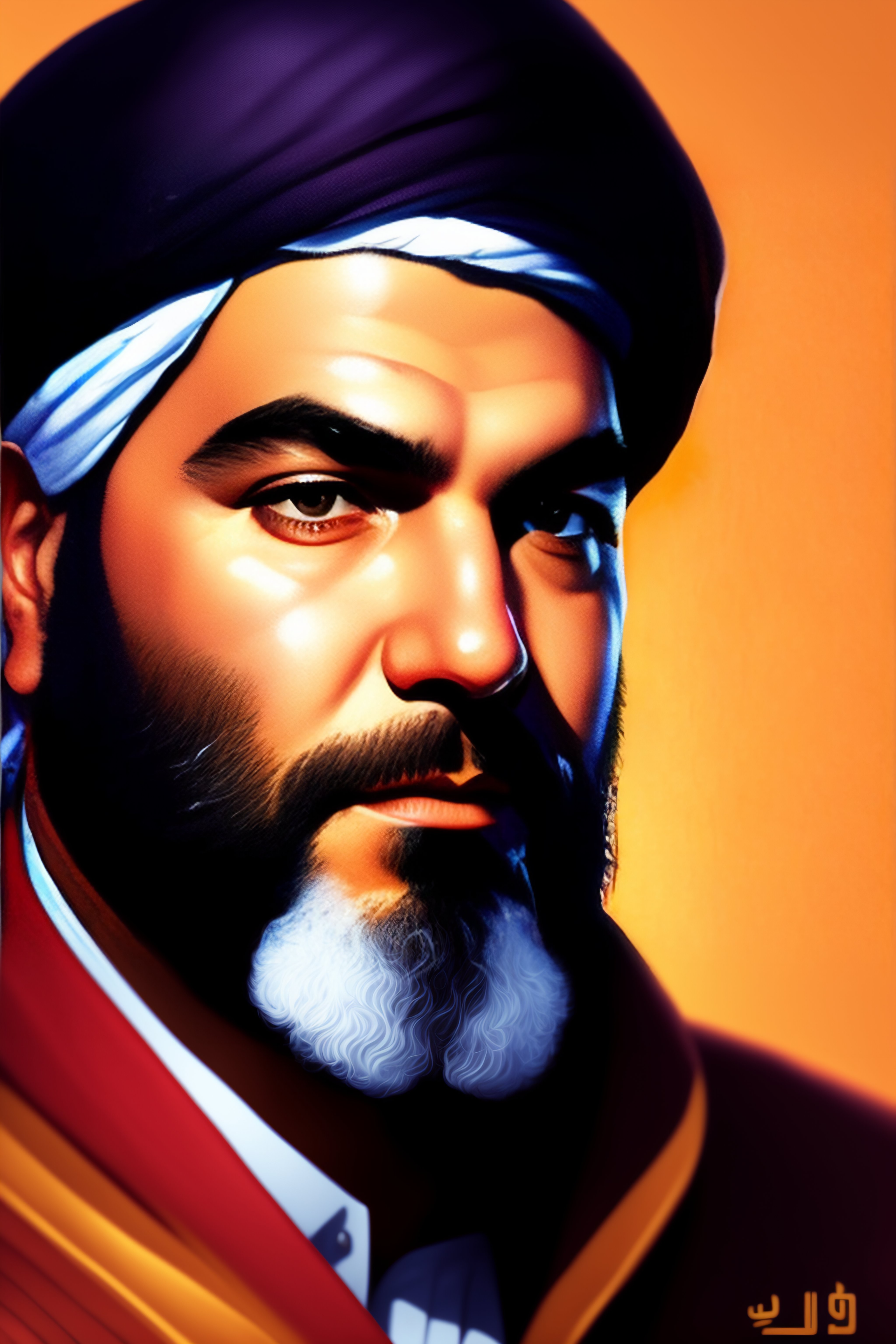 Lexica - Potrait of hassan nasrallah , sharp high detail, artstation