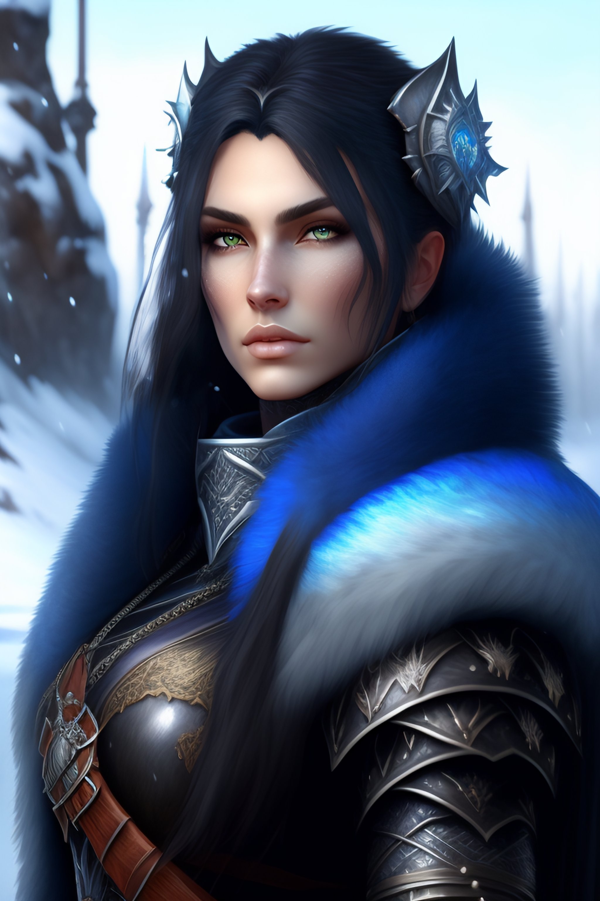 Lexica - Fur armor, death knight, winter armor, fantasy, lich-king ...