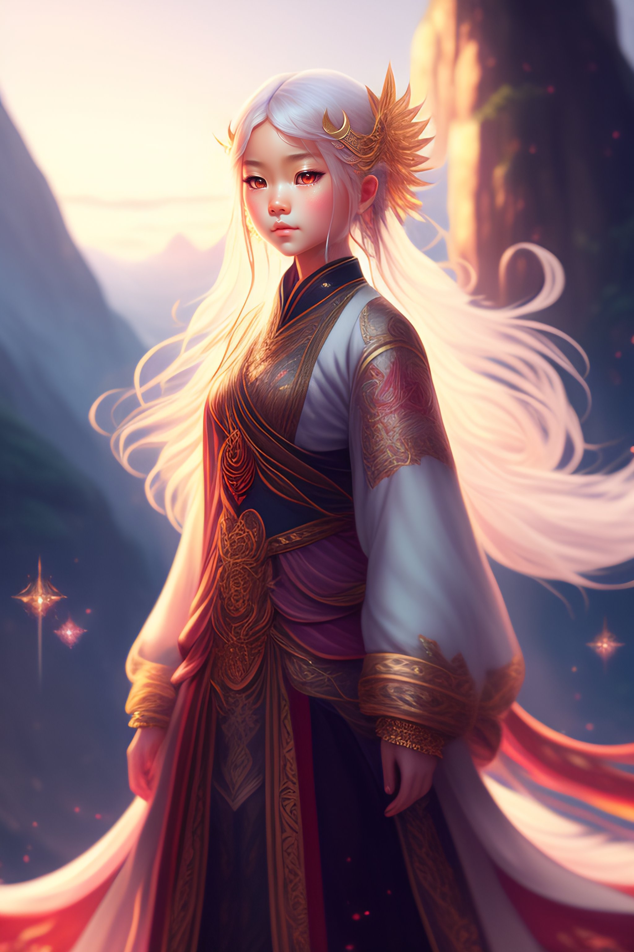 Lexica - Ultra realistic and anime style digital portrait of a child ...