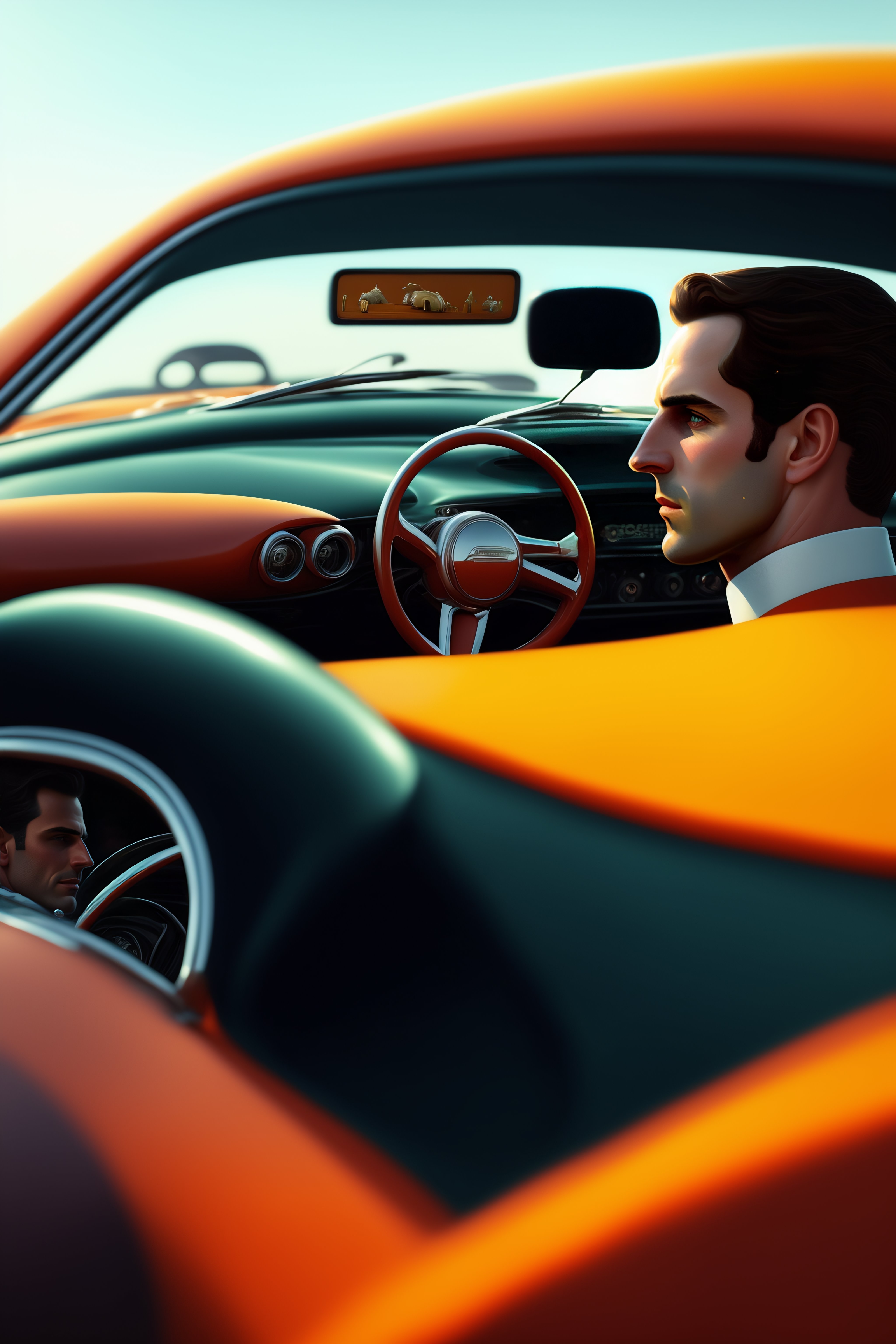 Lexica - An award - winning masterpiece painting of a business men ...